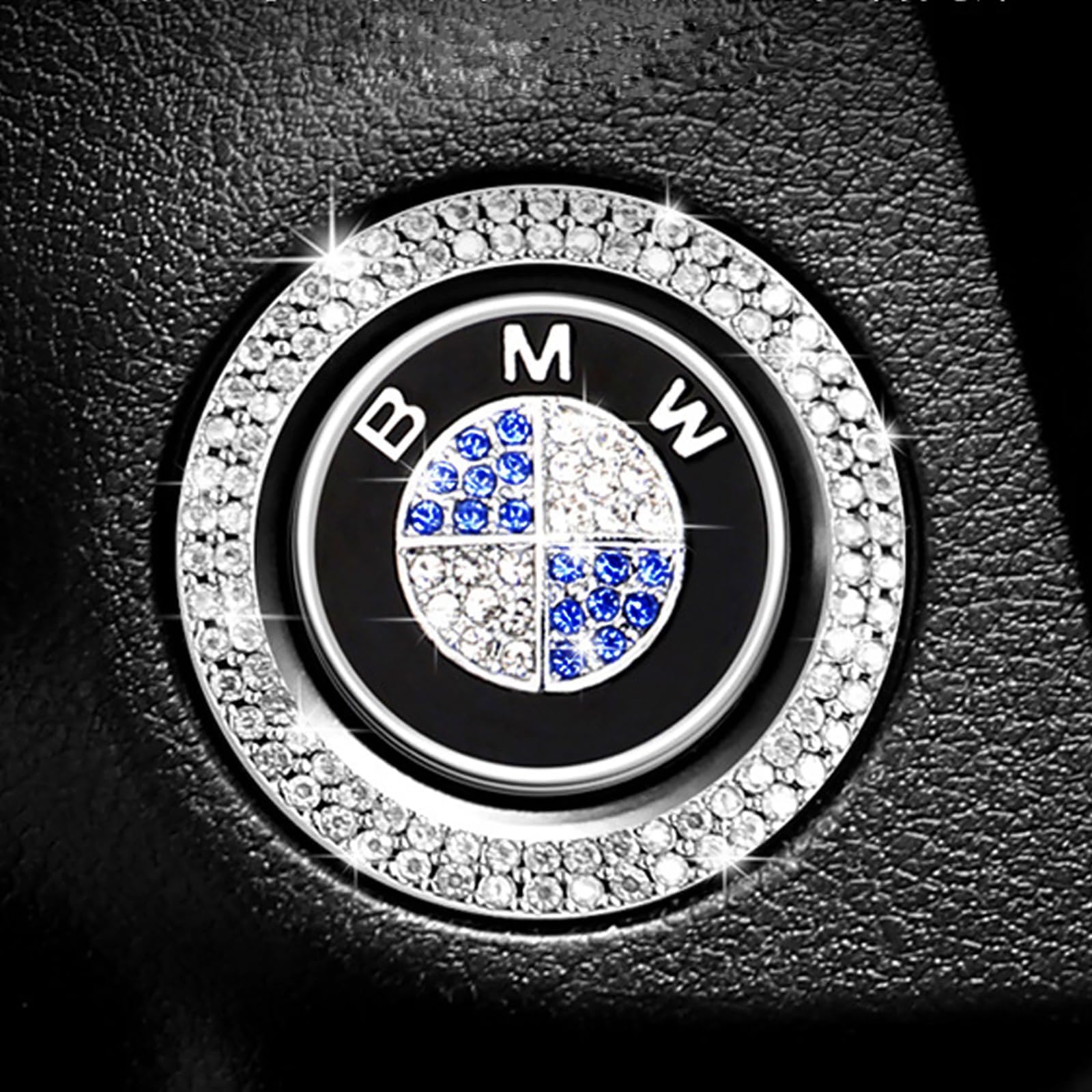 Amazon.com: zipelo Car Push to Start Button Cover, Vehicle Interior ...