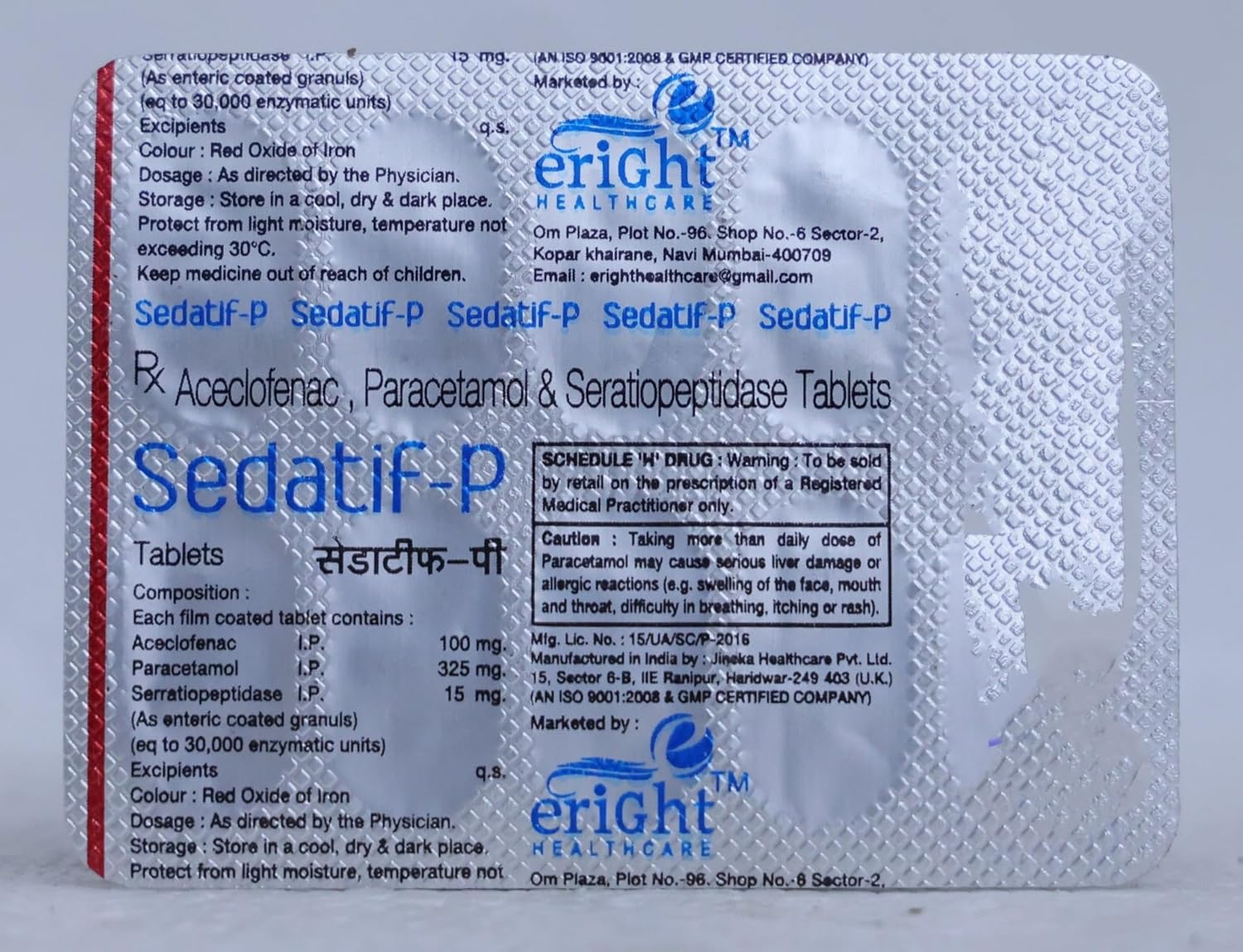 Sedatif-P - Strip of 10 Tablets : Amazon.in: Health & Personal Care