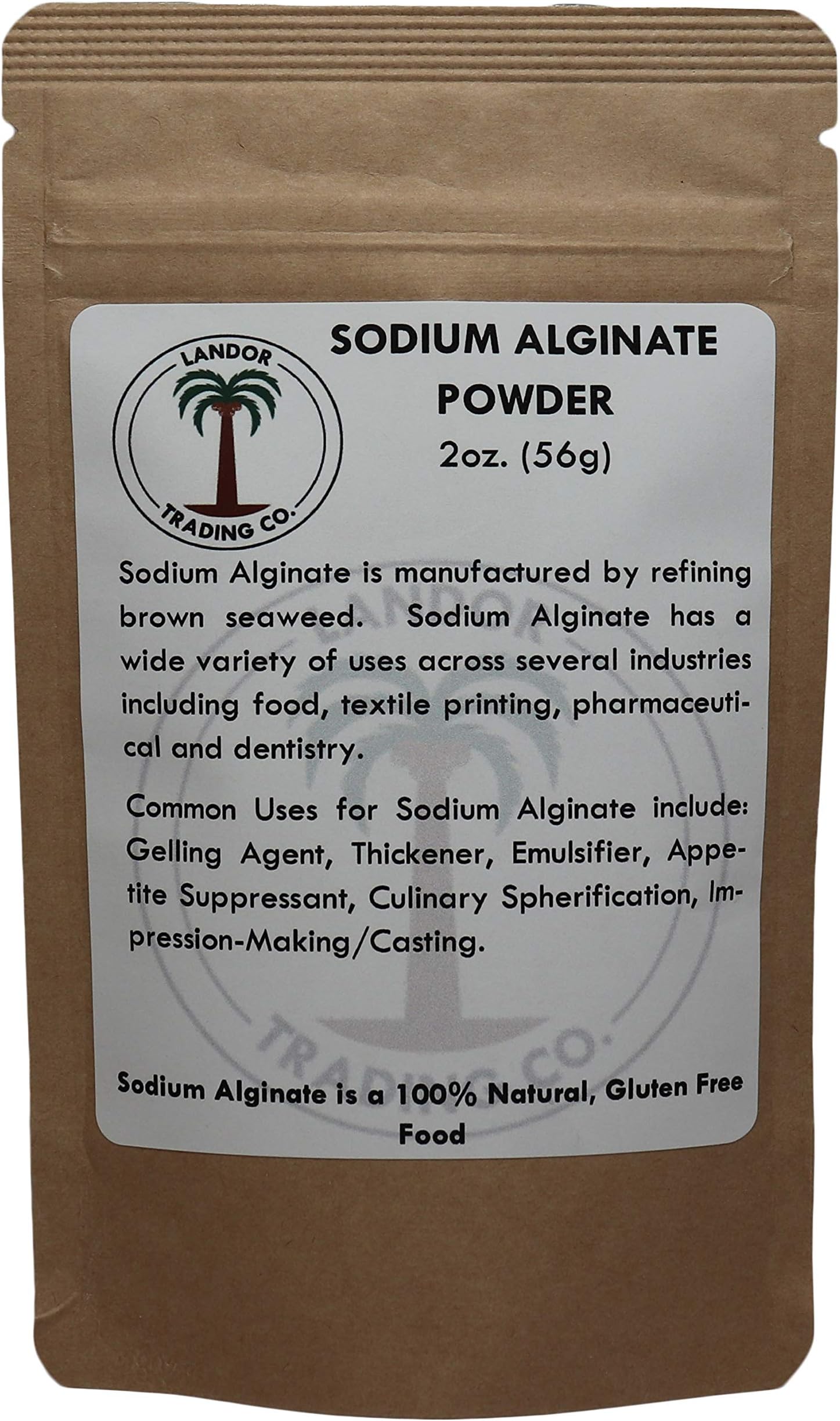 Amazon.com: Sodium Alginate - Food Grade - 2 Ounces - Gastronomy