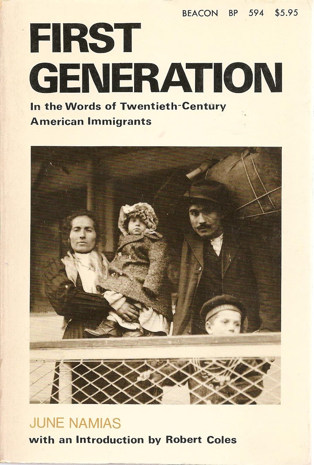 First Generation: Robert Coles: Amazon.com: Books