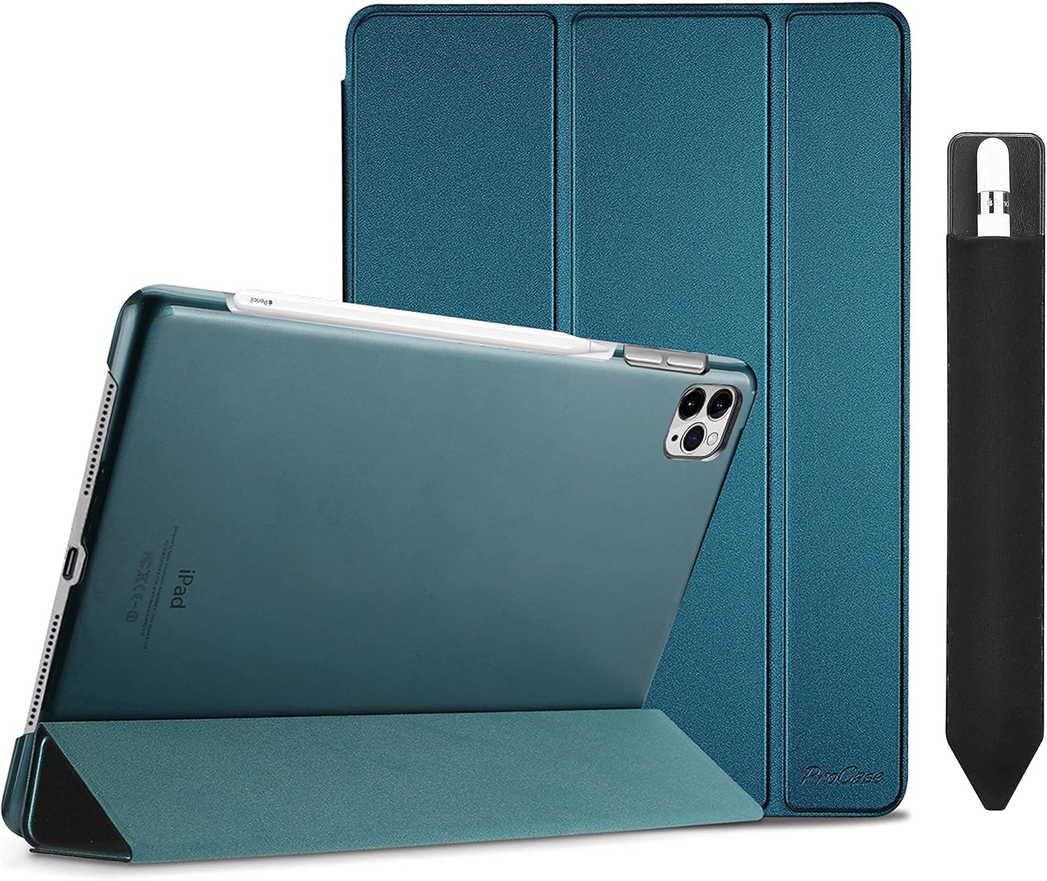 Amazon.com: ProCase Teal iPad Pro 12.9 Slim Case 4th Generation 2020 ...