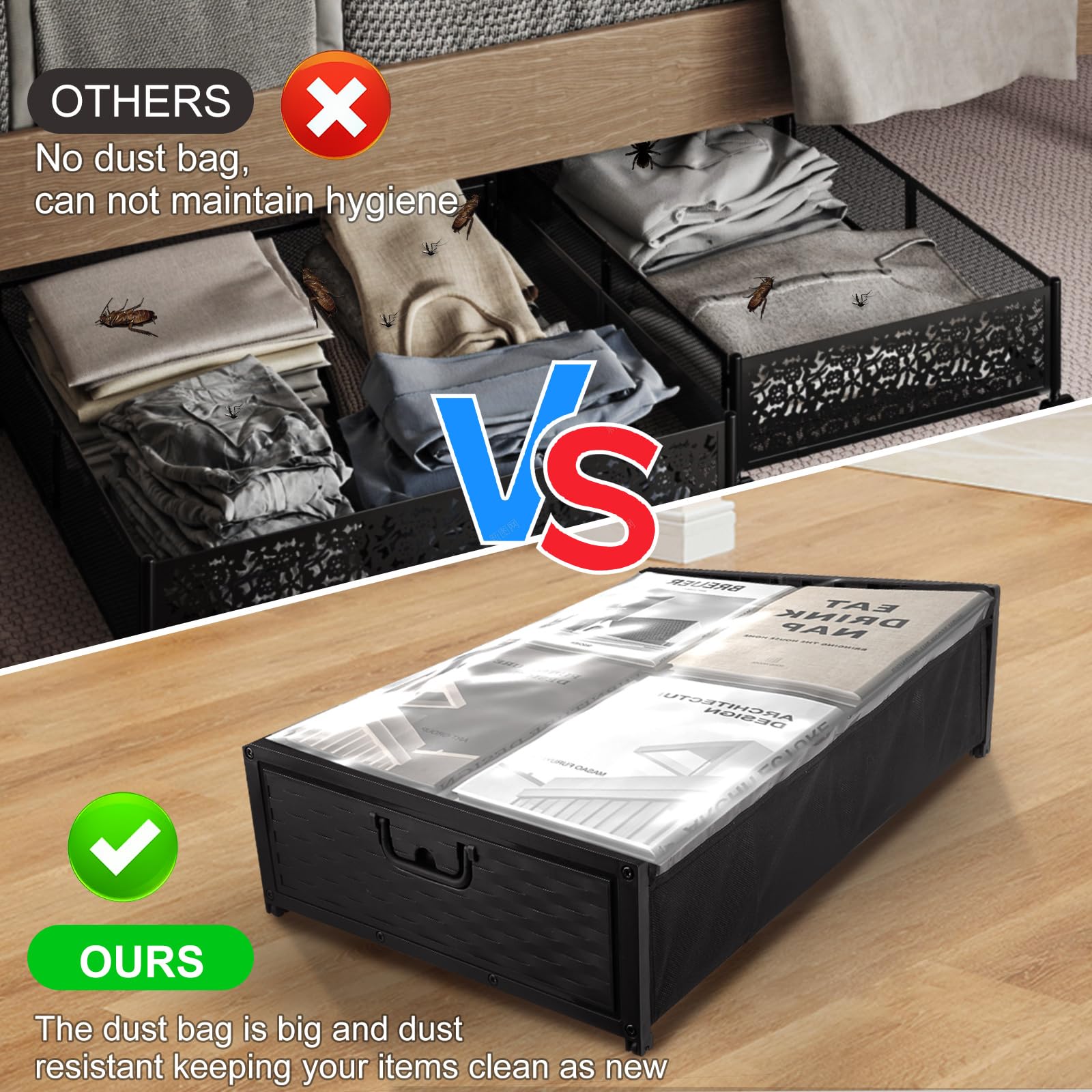 Snapklik.com : Under Bed Storage