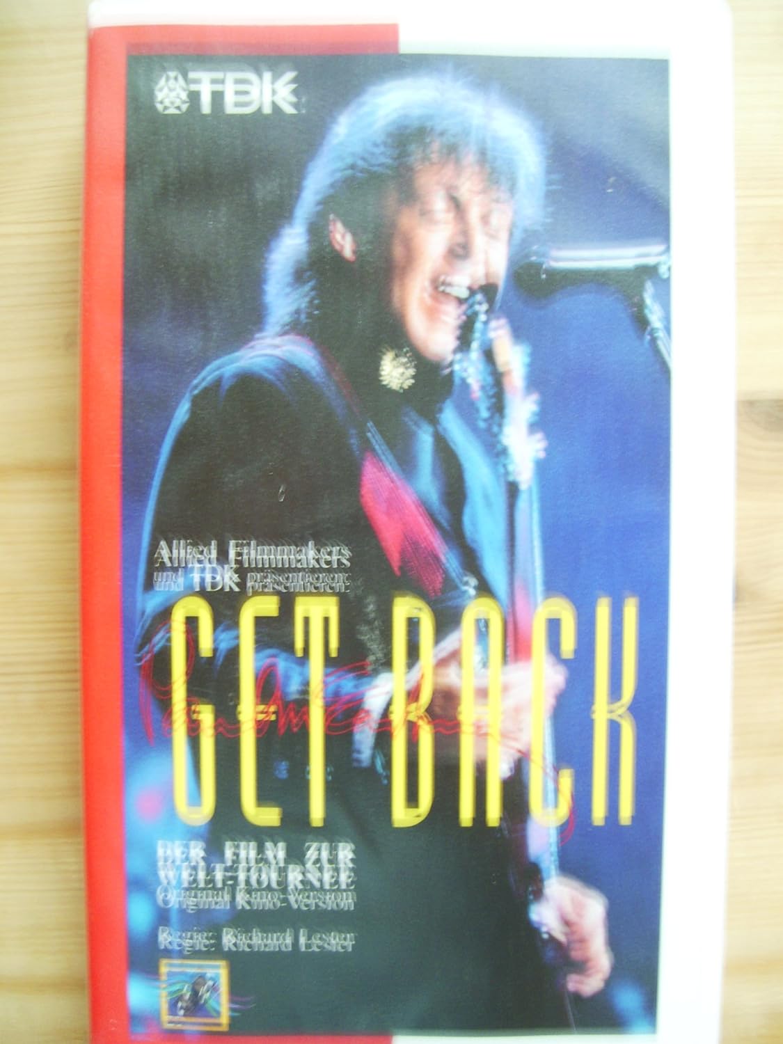 Amazon.com: Paul McCartney - Get Back Tour '90 [VHS] : Movies & TV