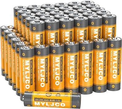 Amazon.com: 8-Pack AA Alkaline High-Performance Batteries,Alkaline AA ...