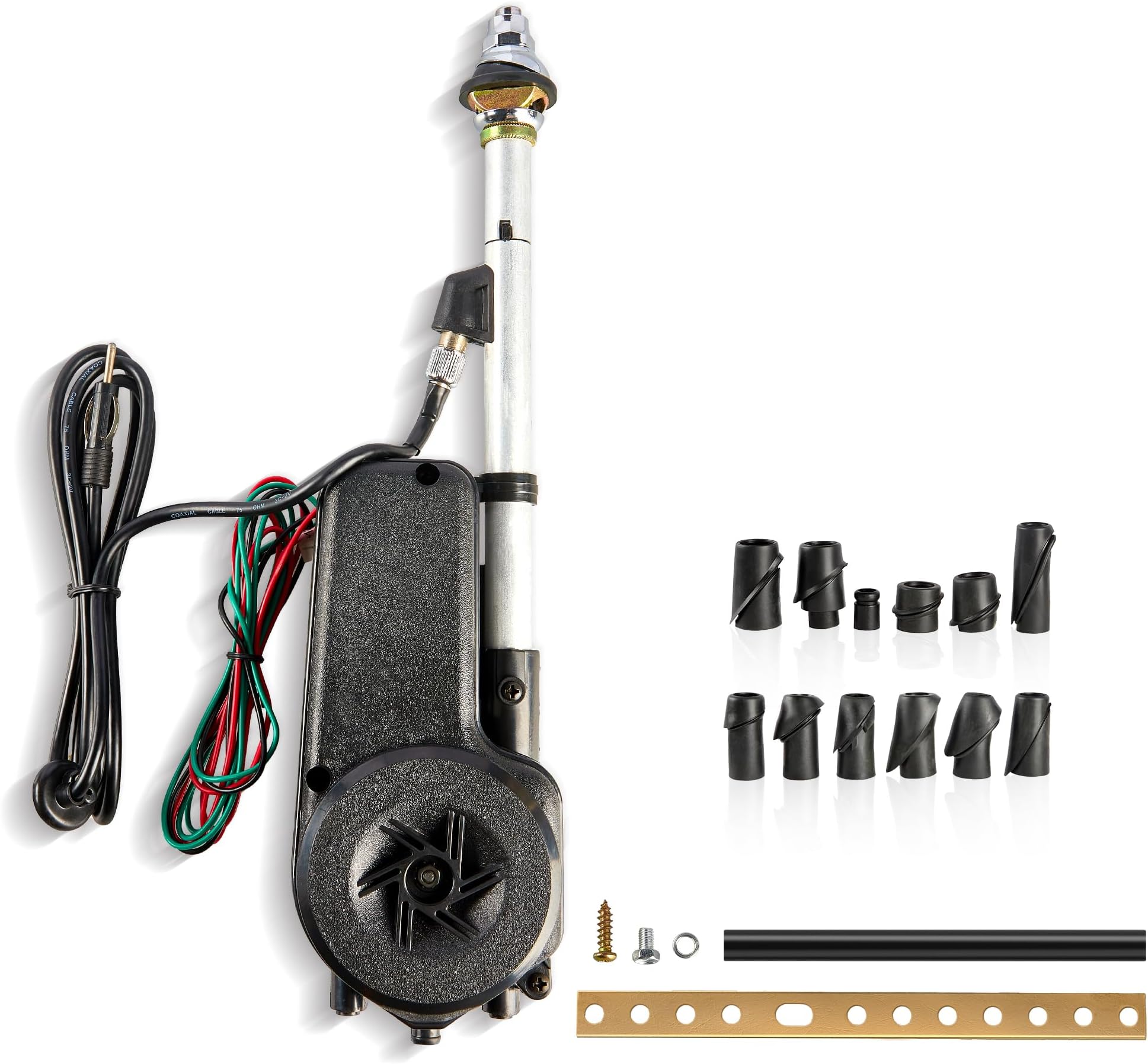 Amazon.com: RED WOLF Universal Car Fully Automatic Power Antenna for ...