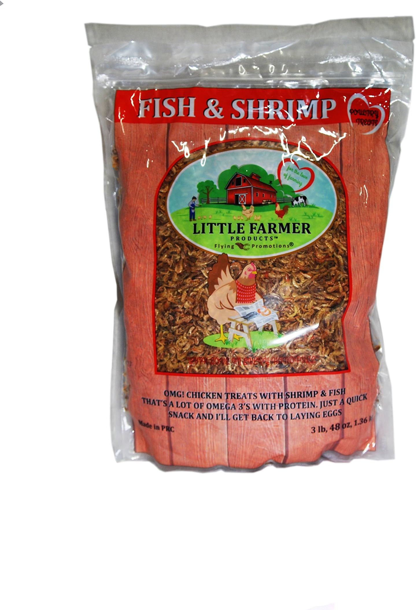 Amazon.com : LITTLE FARMER PRODUCTS Fish & Shrimp | Dried River Shrimp ...