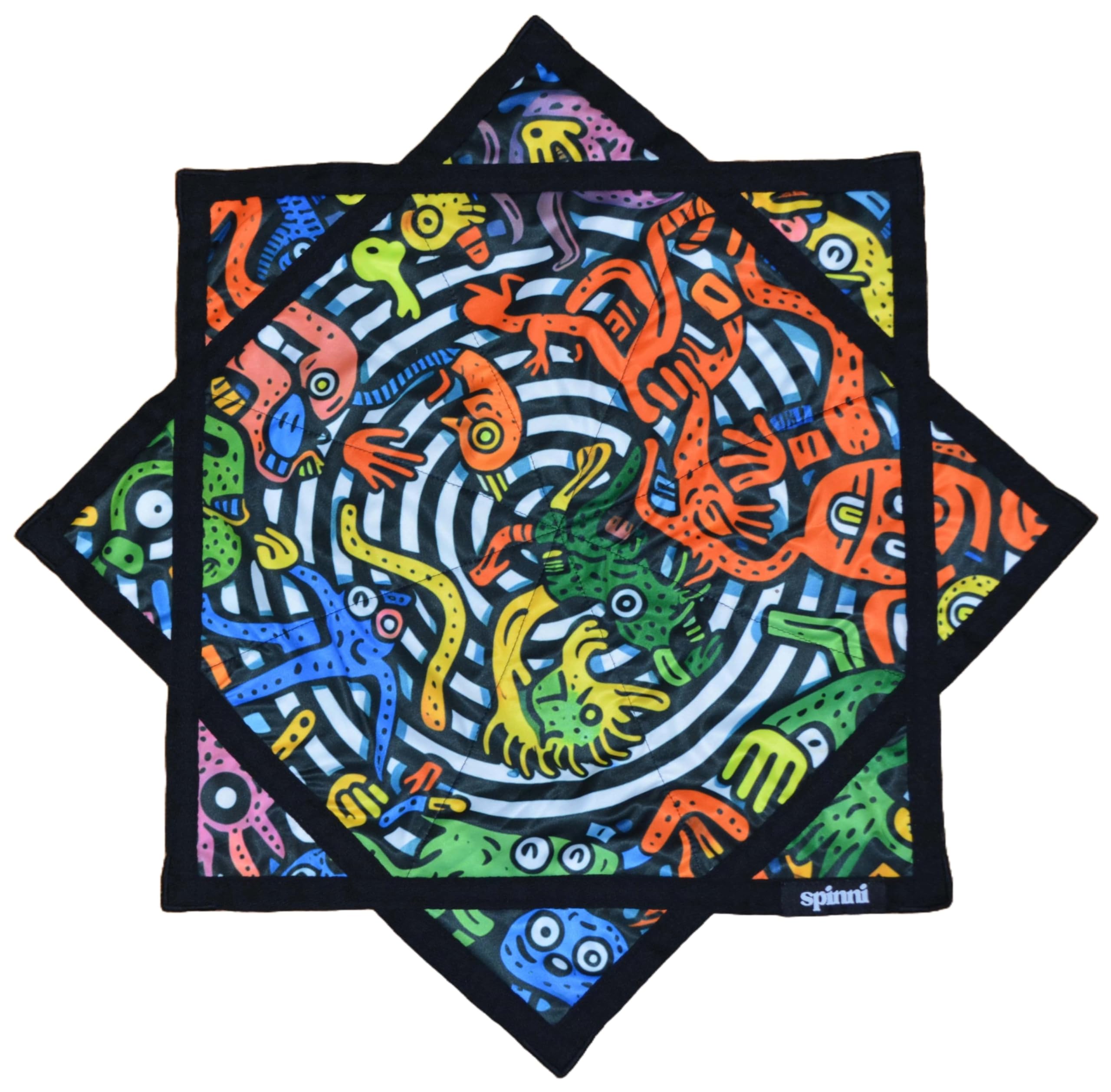 Amazon.com: spinni - Spinning Cloth - Dapo Star - Flow Star - Juggling ...