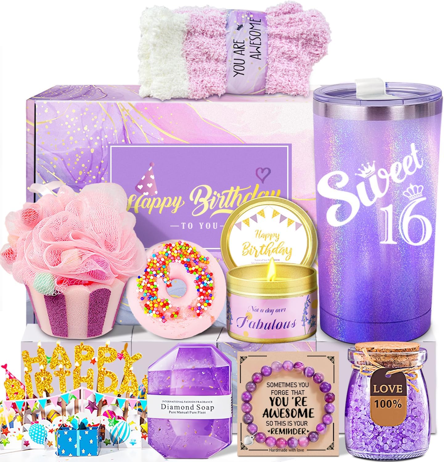 Sweet 16 Birthday Gifts For Girls 10 Pieces Sweet 16 Gifts For 16 Year sweet-16-birthday-gifts-for-girls-10-pieces-sweet-16-gifts-for-16-year