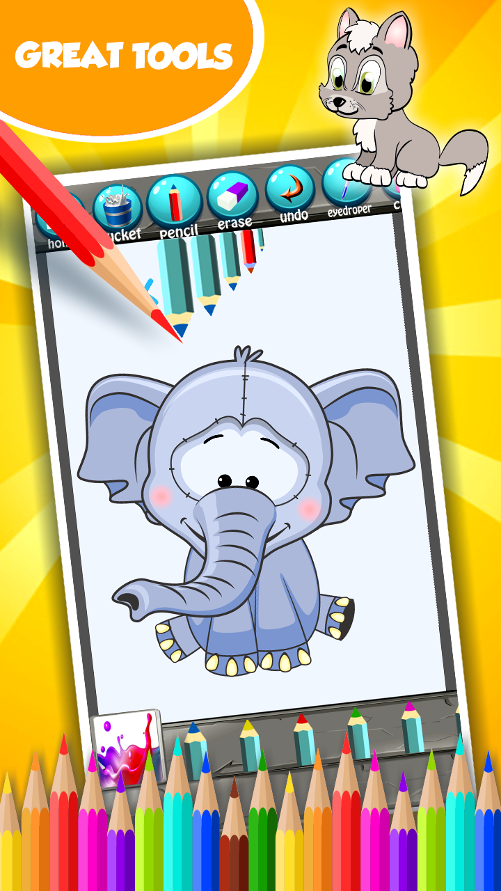 Baby Animals Coloring Book - App on Amazon Appstore