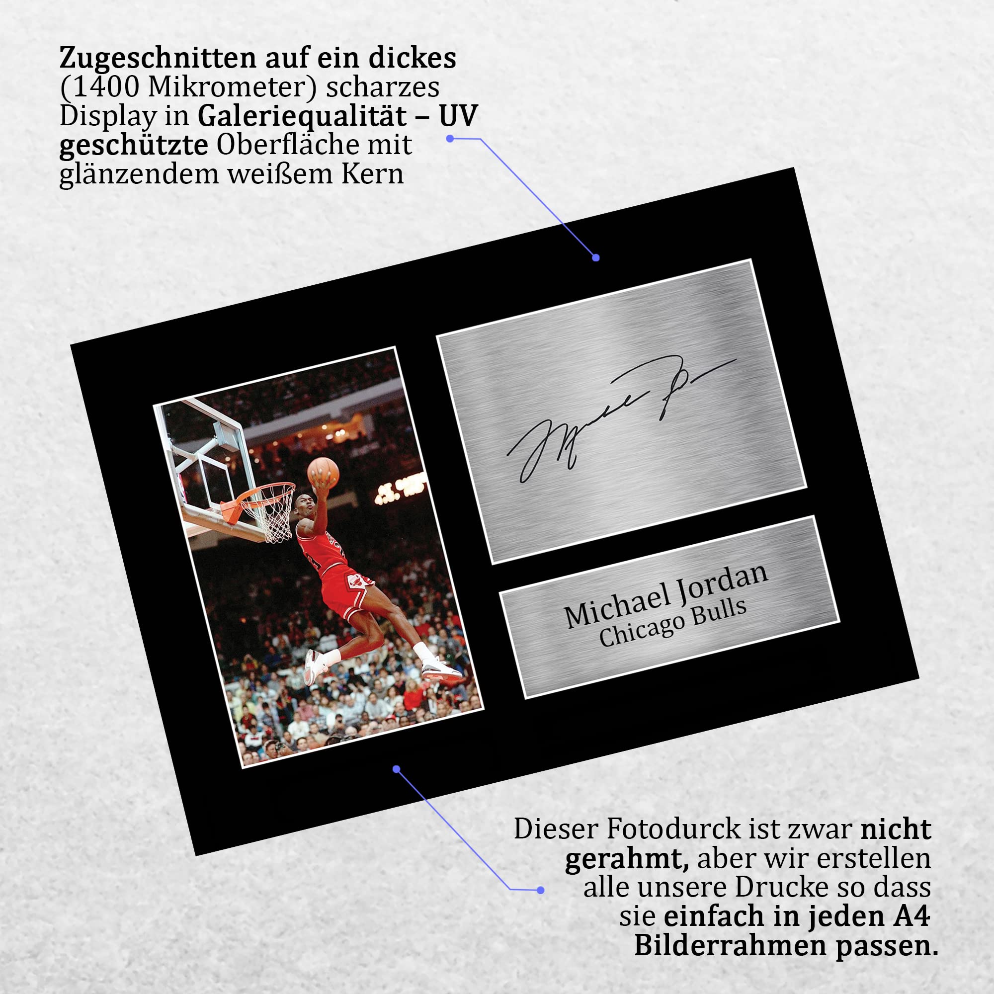 reifen Heft Gegenteil michael jordan autogramm Delle Prozess Schere