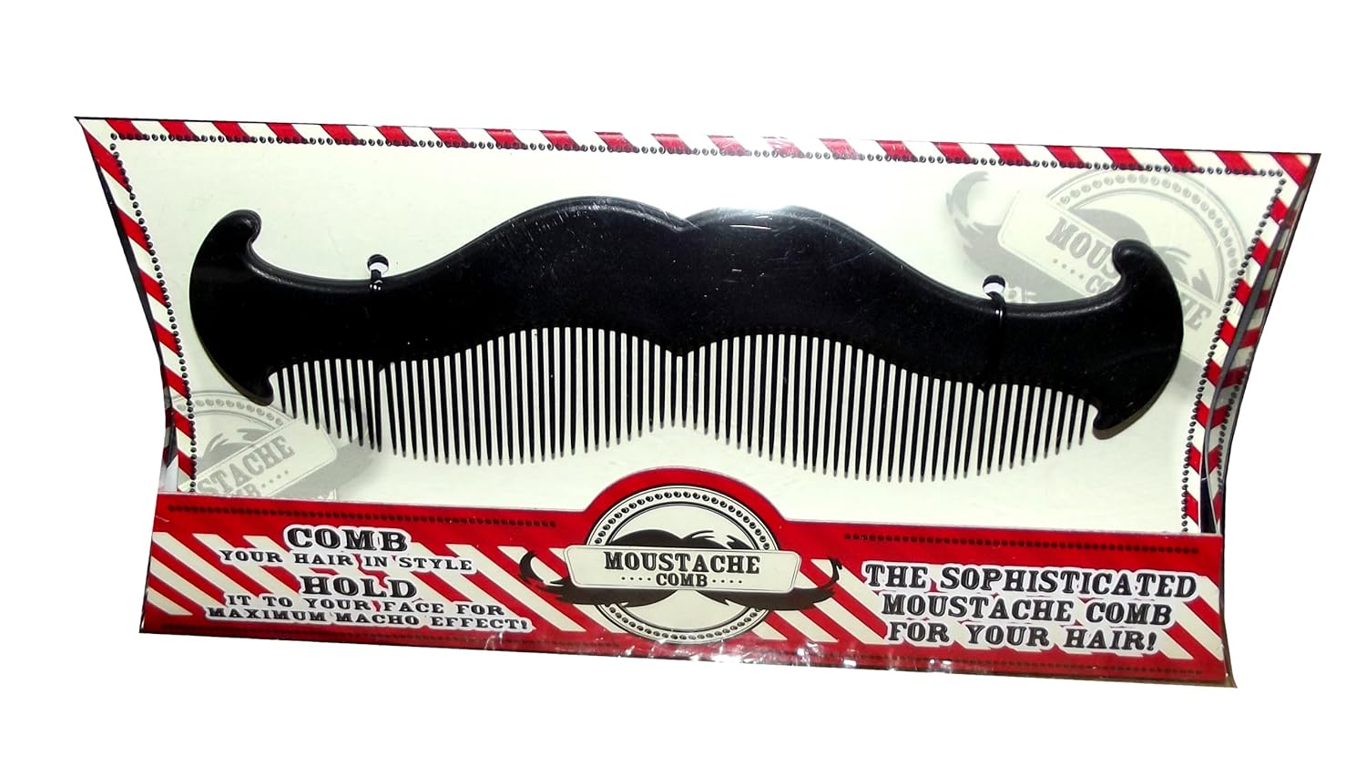 Amazon.com : Moustache Comb - Mustache Shape Comb : Beauty & Personal Care