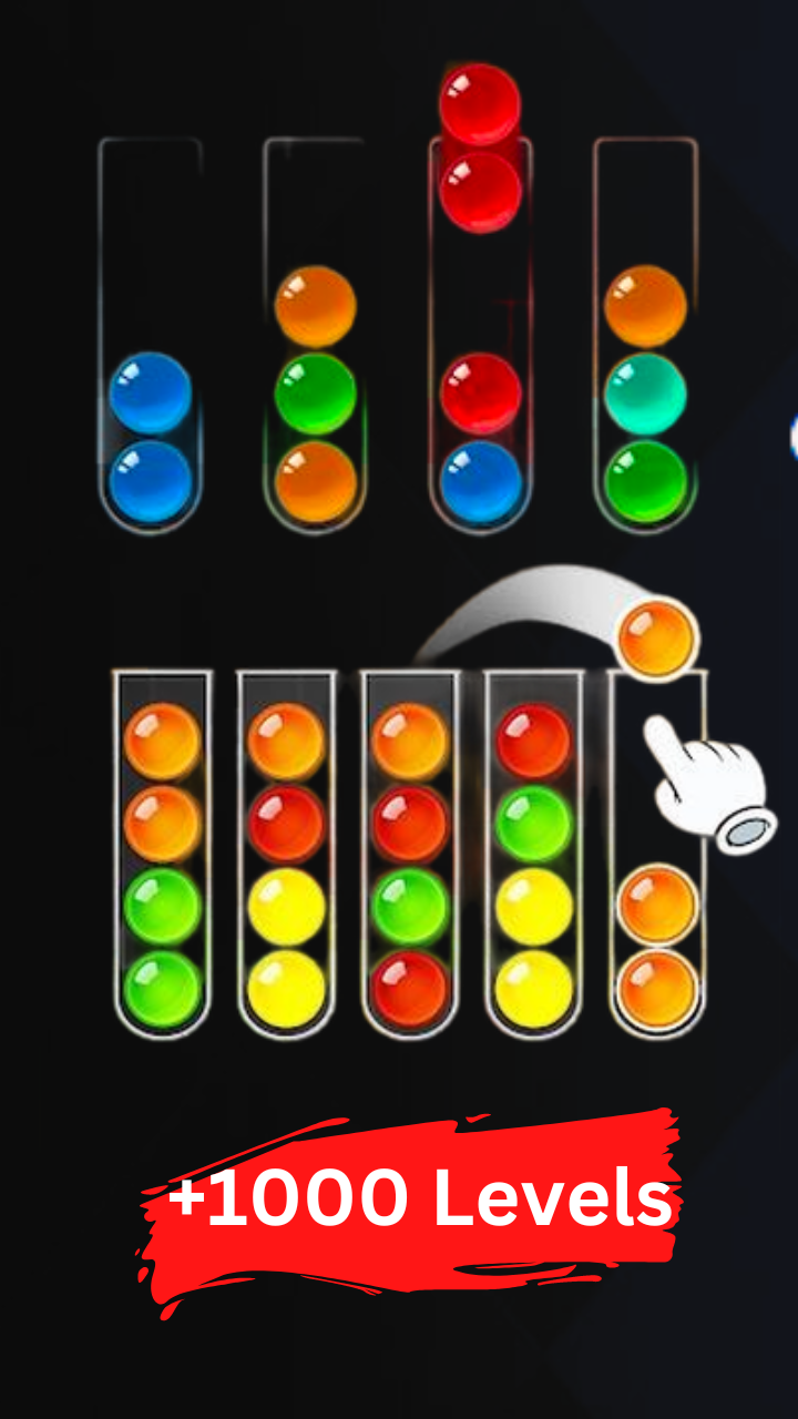 Sorts Ball Colors Puzzle | Games Free 2023 - App on Amazon Appstore