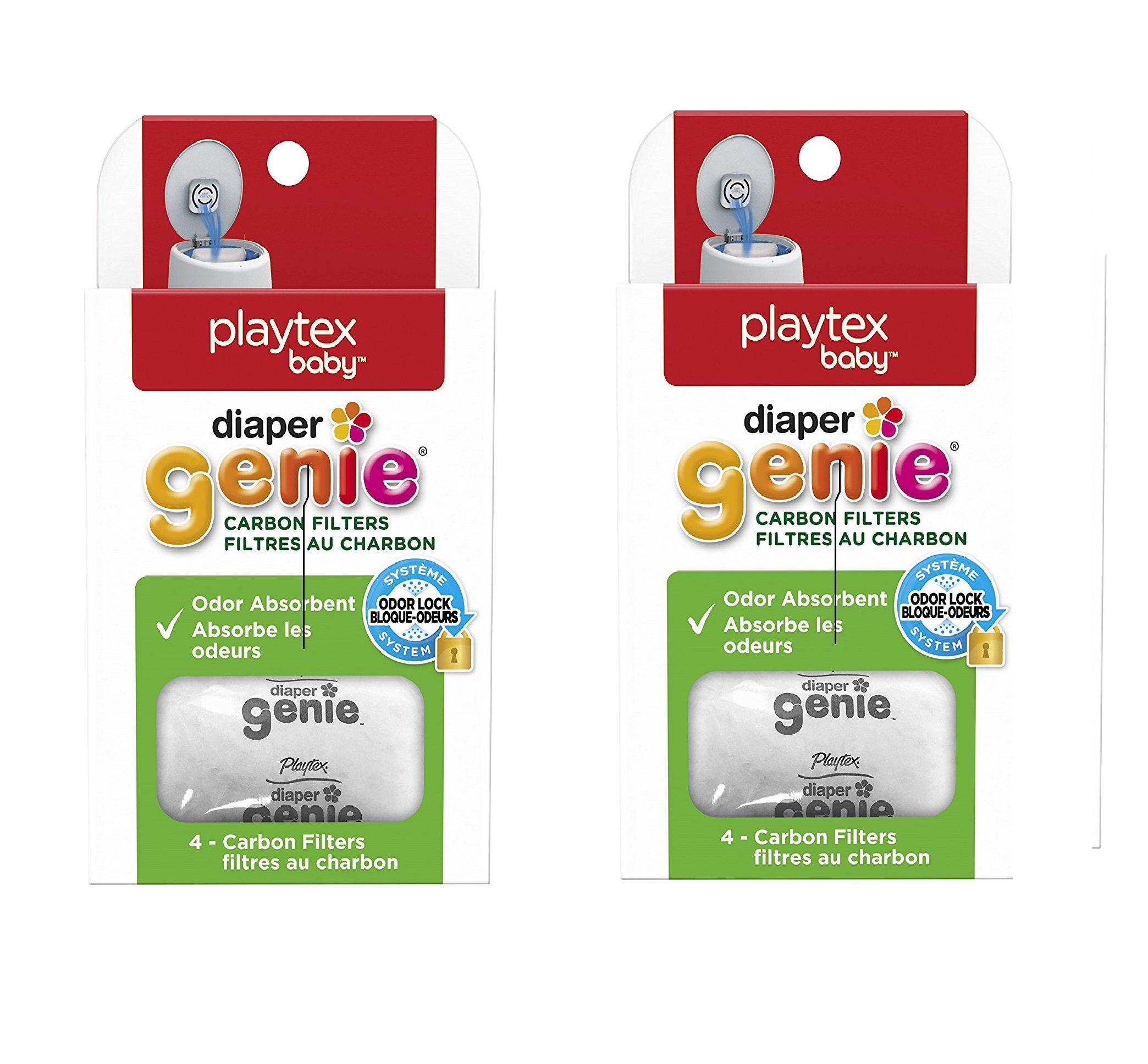 Snapklik.com : Diaper Genie Carbon Filter, Diaper Pail Odor Eliminator ...