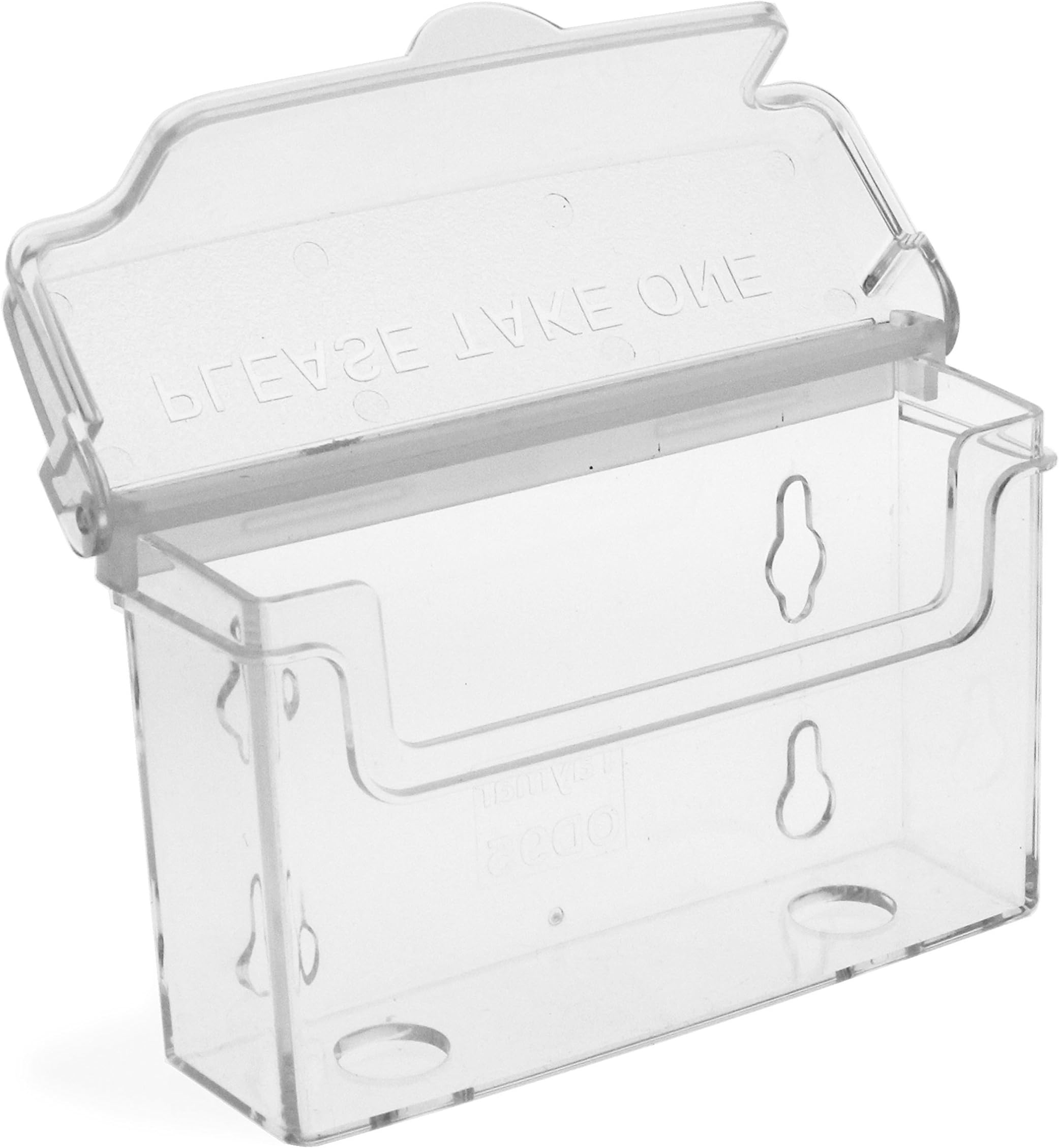 x10 Clear Plastic Business Card Boxes 95mm x 60mm x 35mm - Holds up to ...