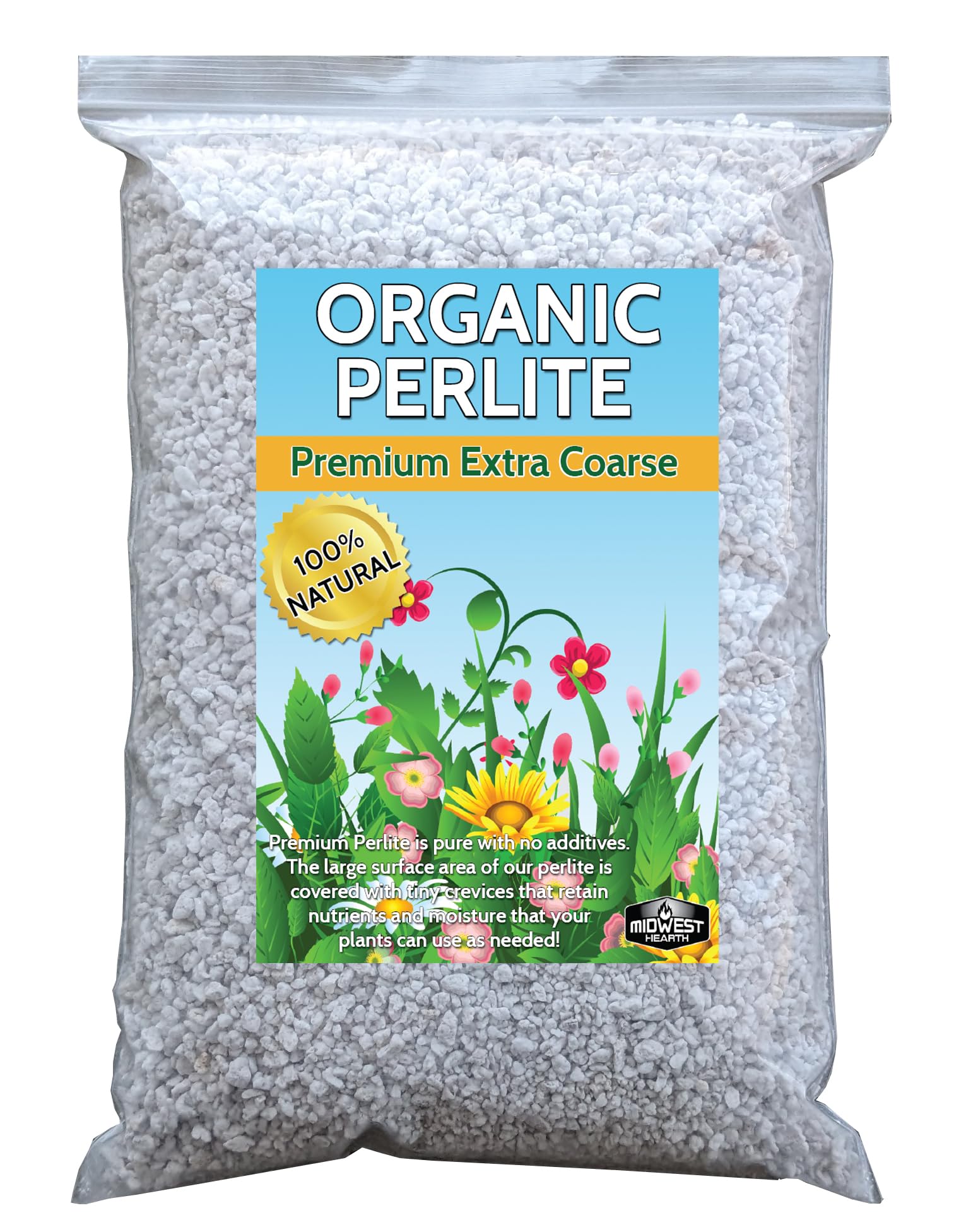 Amazon.com : Perlite for Plants Natural Horticultural Soil Amendment ...