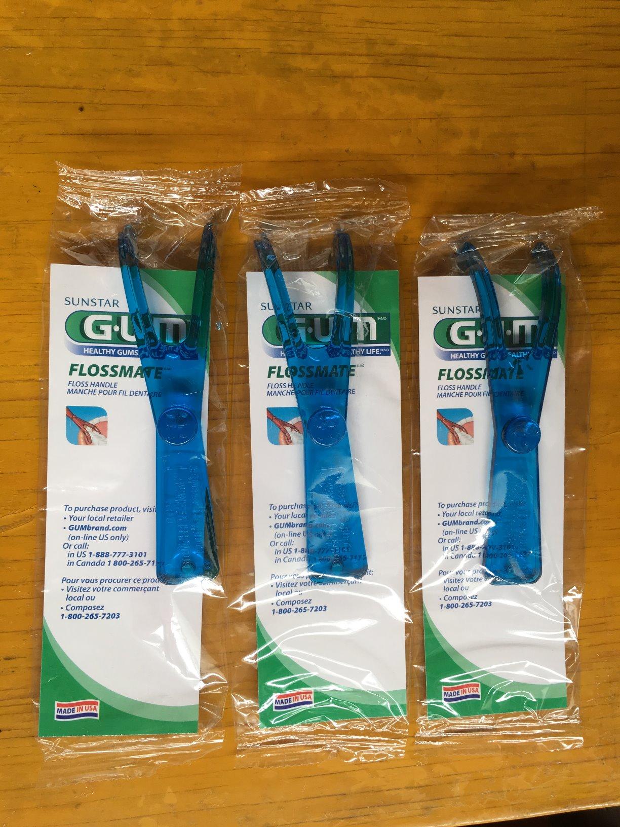 GUM Flossmate Handle #845 - Pack Of 3 : Amazon.com.au: Health ...
