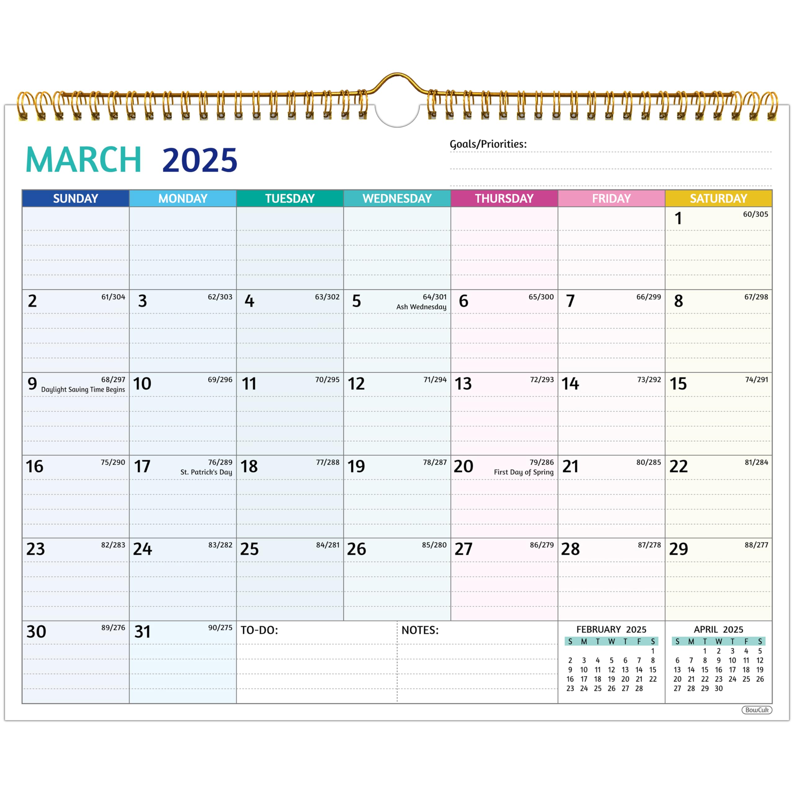 Snapklik.com : 2025-2026 Wall Calendar - Mar 2025 Aug 2026, 18 Months ...