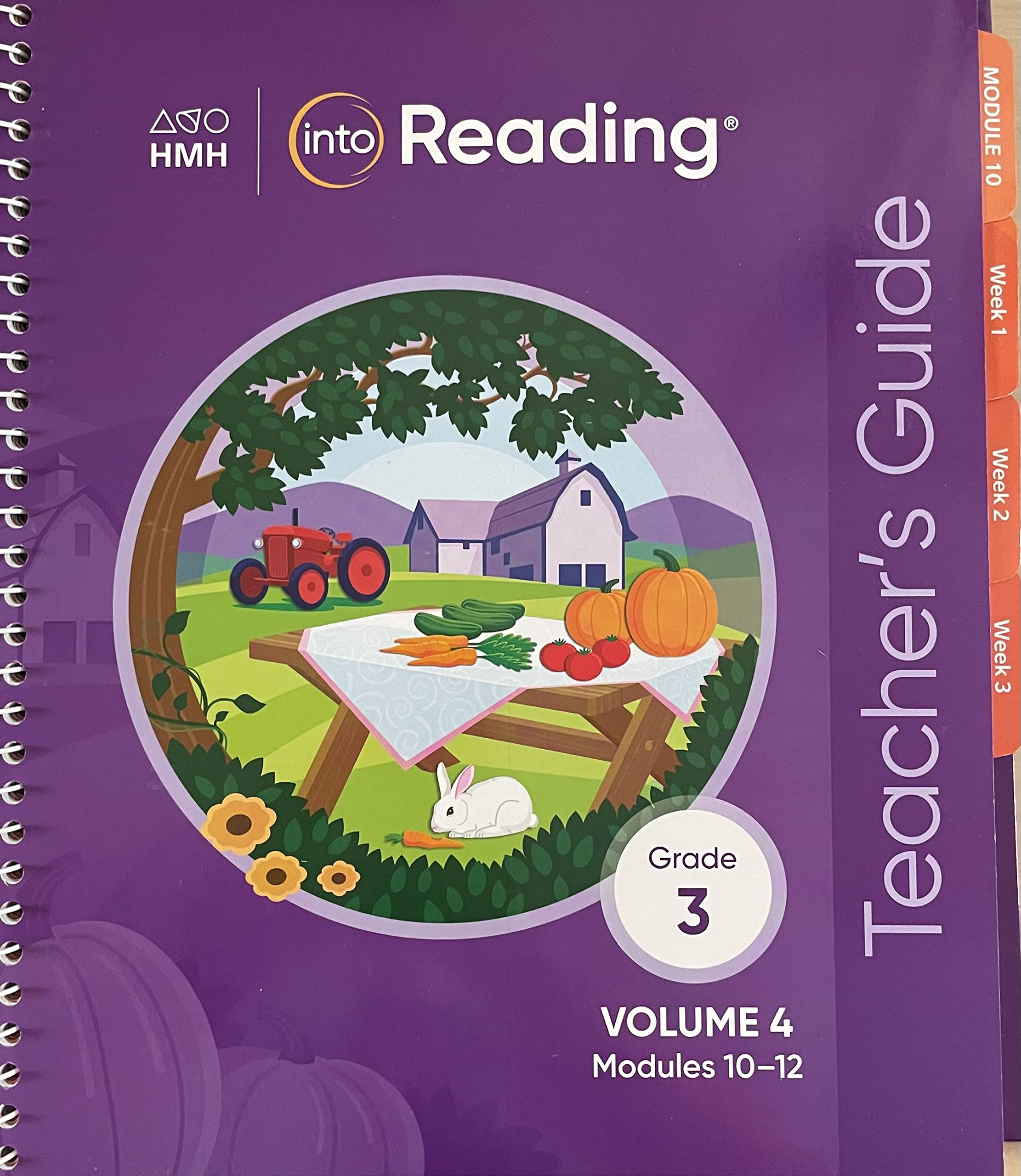 HMH Into Reading, Grade 3, Volume 4, Modules 10-12, Teacher's Guide, c ...