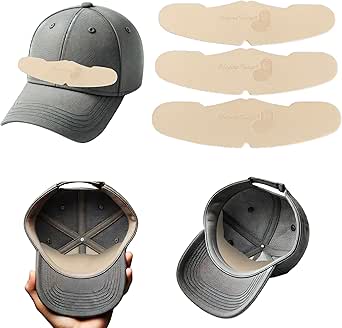 Amazon.com: Shapers Image 3 pcs Beige EVA Foam Cap Pro Baseball Crown ...