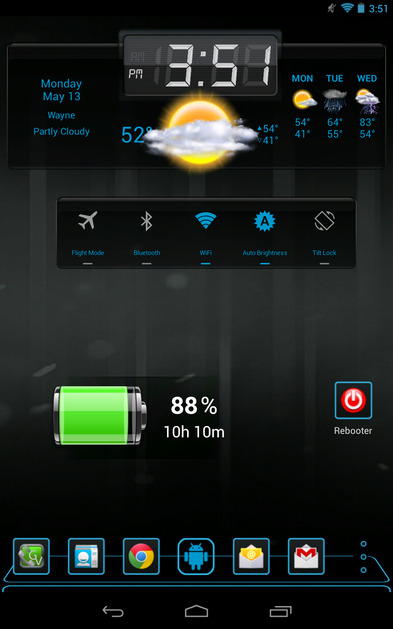 Next Launcher 3D ICS Blue HD - App on the Amazon Appstore
