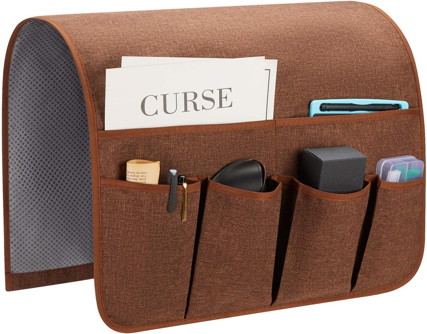 Amazon.com: SYSOV Sofa Armrest Organizer, Remote Control Holder for ...