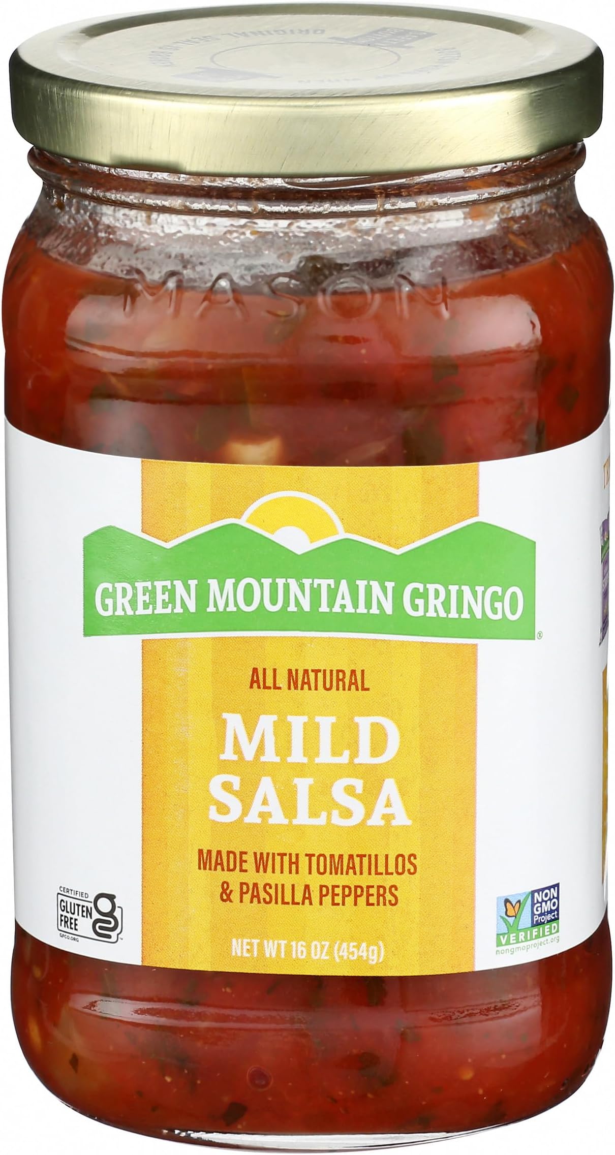 Amazon.com: Green Mountain Gringo Mild Salsa, 16 oz