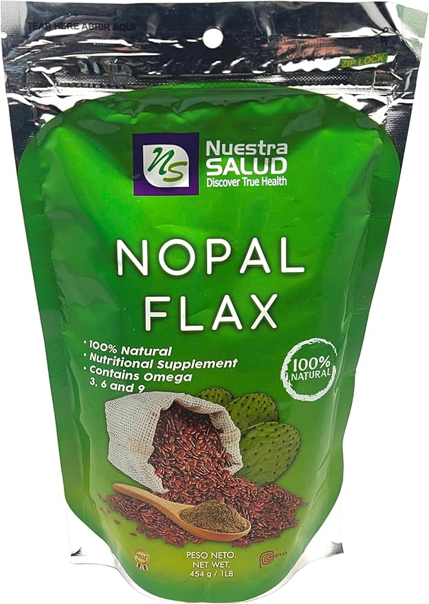 NOPAL FLAX LINAZA PLUS ADELGAZANTE : Amazon.ca: Health & Personal Care