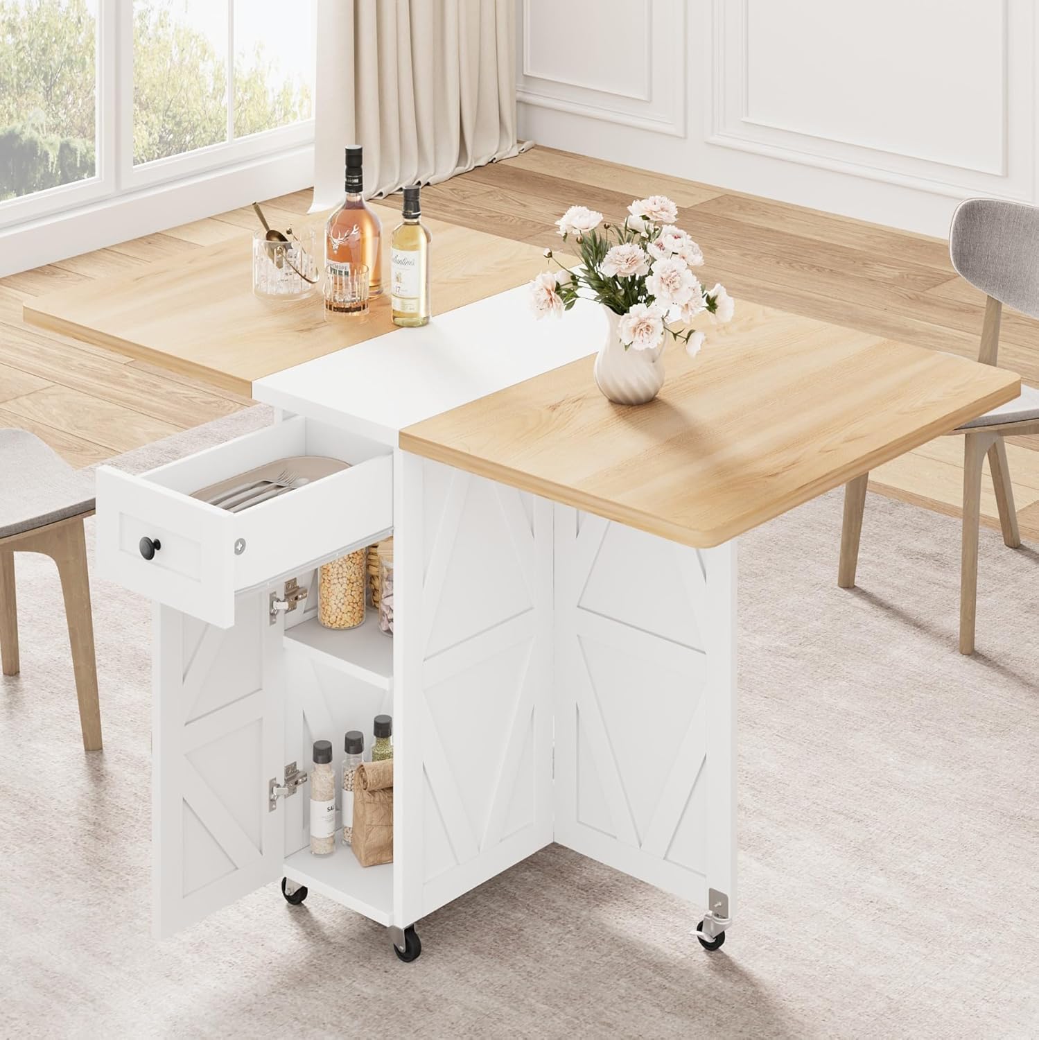 Dining Table for 4, Folding Dining Table Foldable Philippines | Ubuy