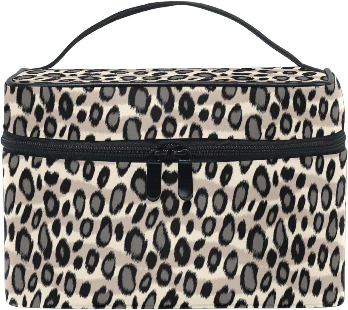 Amazon.com: Makeup Bag, Leopard Skin Animal Print Travel Makeup ...