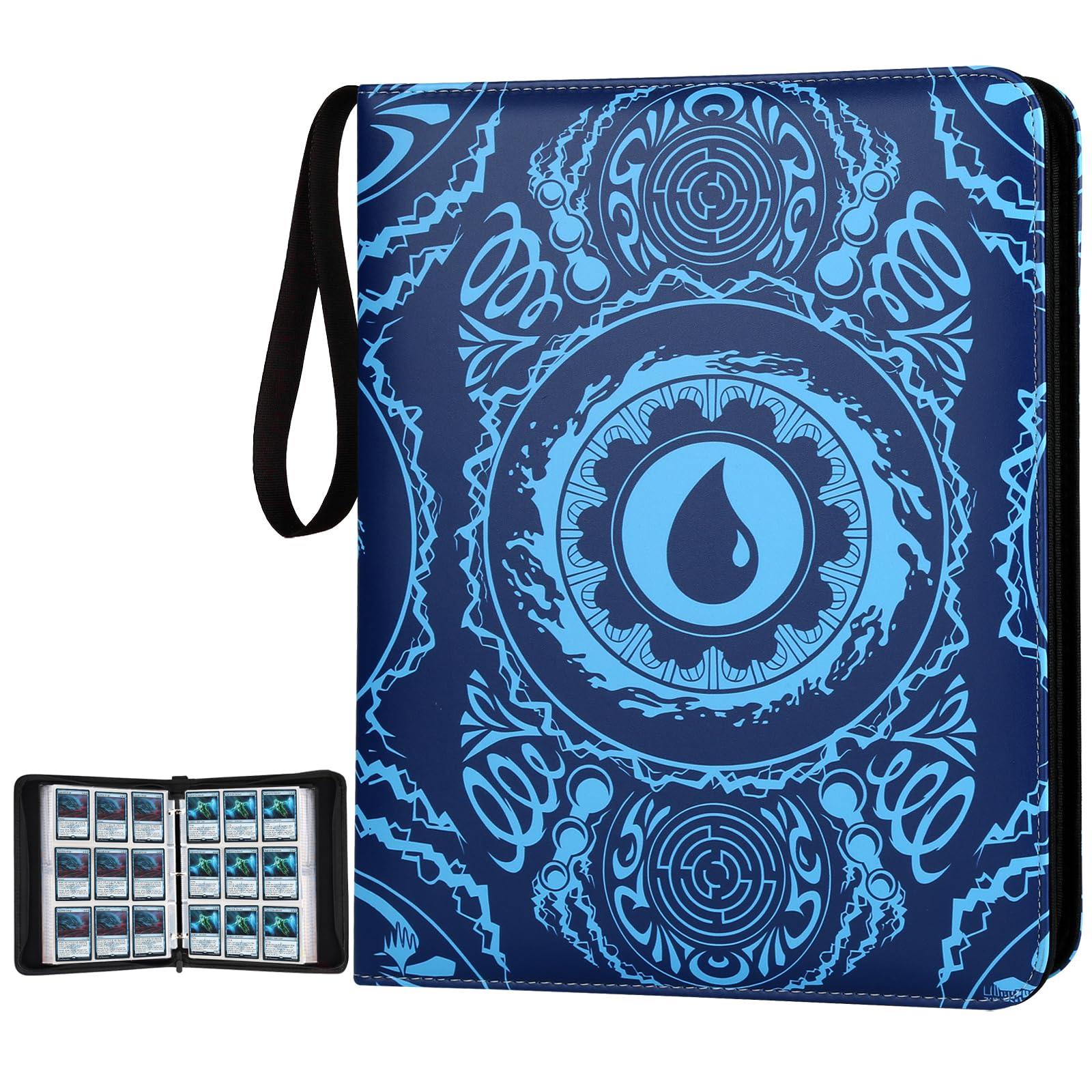 MTGPRO Trading Card Binder,9-Pocket Binder for Trading Cards Holds 720 ...