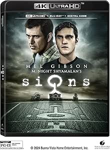 Signs - 4K + Digital [Blu-ray] : Mel Gibson, Joaquin Phoenix, Rory ...