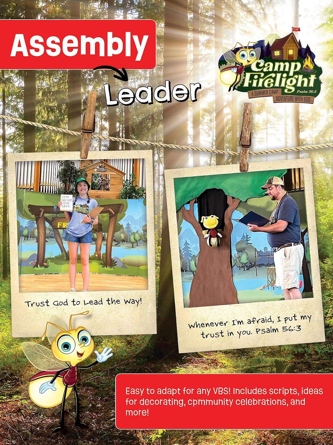 Vacation Bible School Vbs 2024 Camp Firelight Assembly Leader: A Summer ...