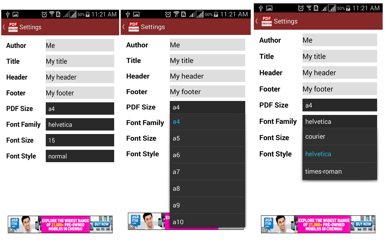 PDF Creator Free Unlimited - App on Amazon Appstore