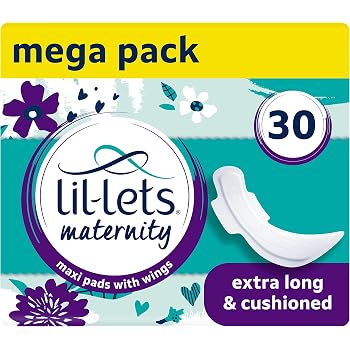 Lil-Lets Super Soft Ultra Soft Pads Night, 80 x Ultra Soft Pads with ...