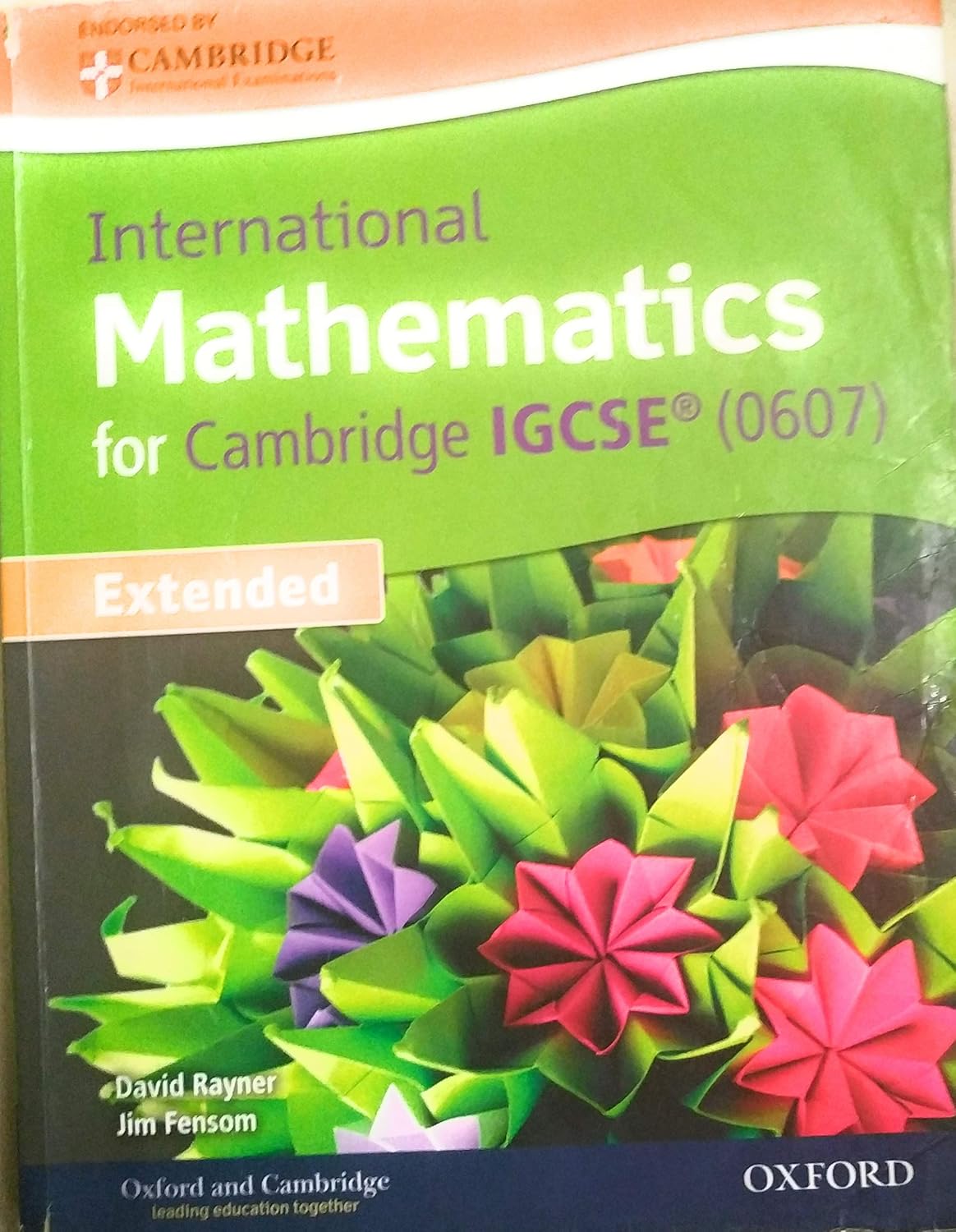 International Maths for Cambridge Igcse Student Book : Rayner, David ...