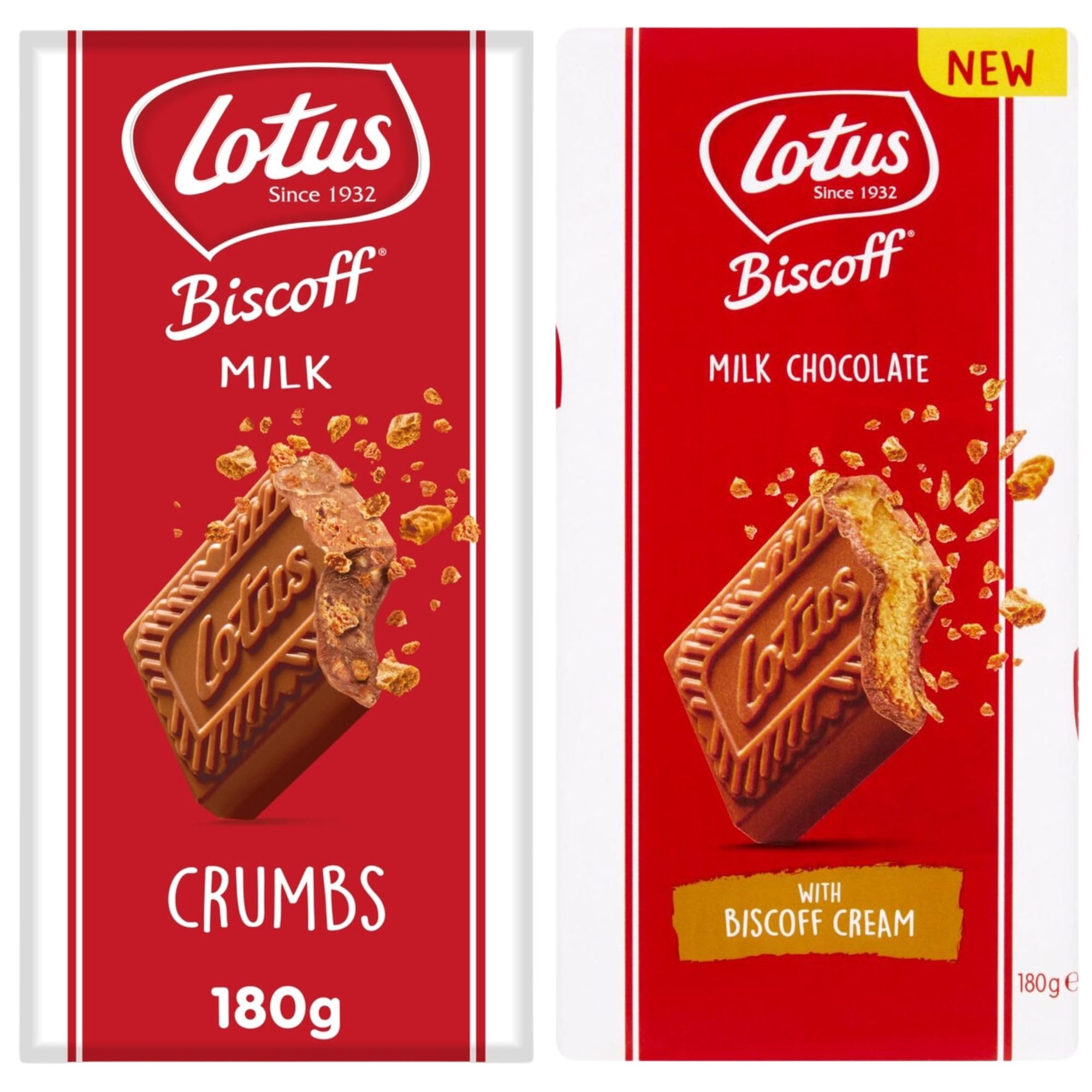 Buy Chocolate Bars Bundle Containing Lotus Biscoff Milk Chocolate Bar ...