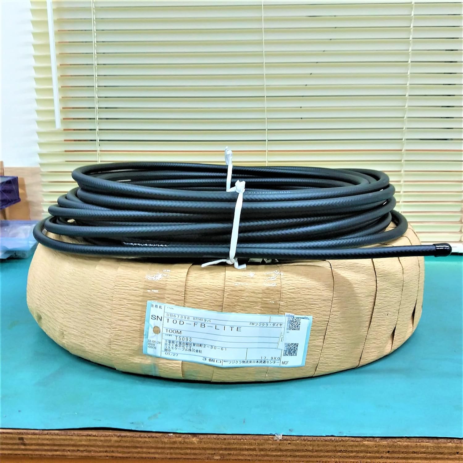 Amazon | 10DFB(10D-FB)-LITE 30m フジクラ 50Ω 無線用 同軸ケーブル 黒色 1巻 10dfb 10d-fb F10FL-30 | ノーブランド品 | 無線機