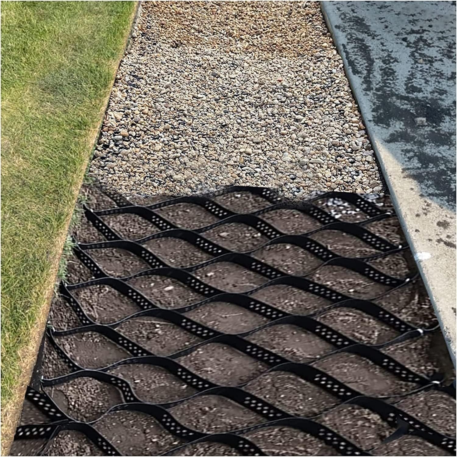 Amazon.com : 2 Inch Thick Erosion Control Grid for Slope Protection ...
