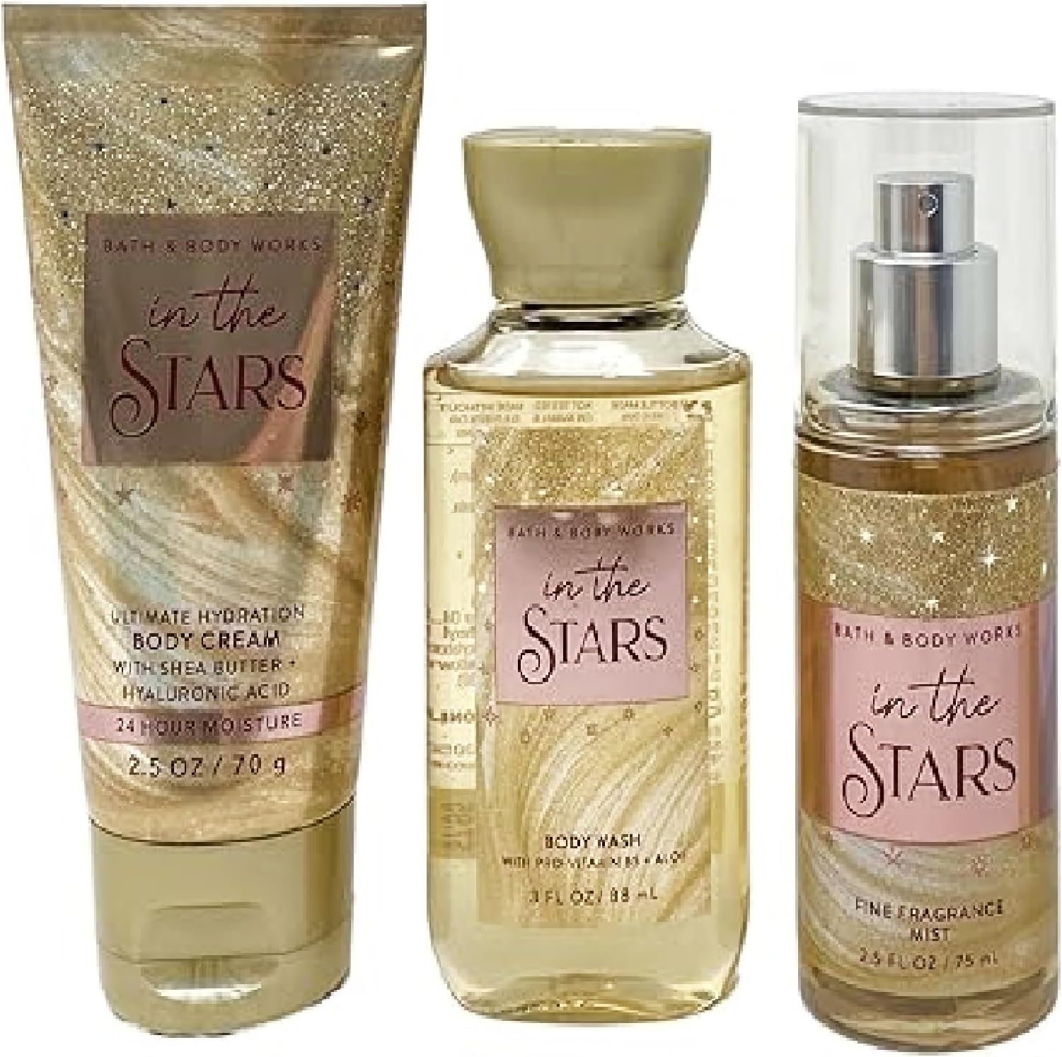 Amazon.com : In The STARS - Moisturizing Body Wash, Fine Fragrance Mist ...