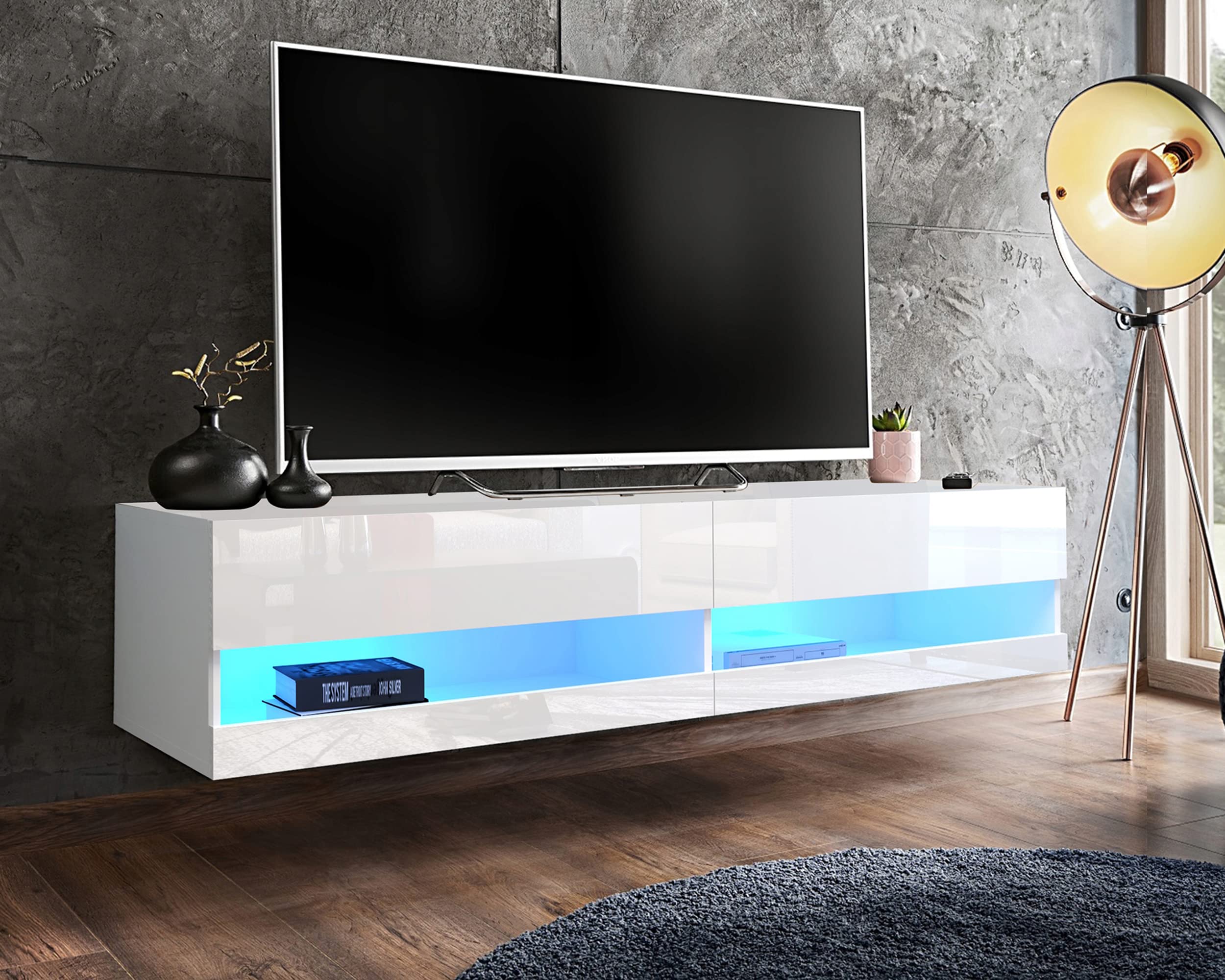 Buy 140cm Tv Units High Gloss Tv Cabinets 60 Inch Modern Tv Stands ...