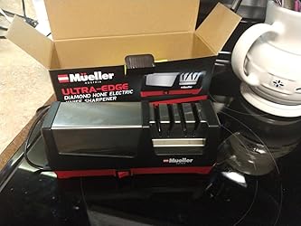 Amazon.com: Mueller Professional Electric Knife Sharpener for Straight ...