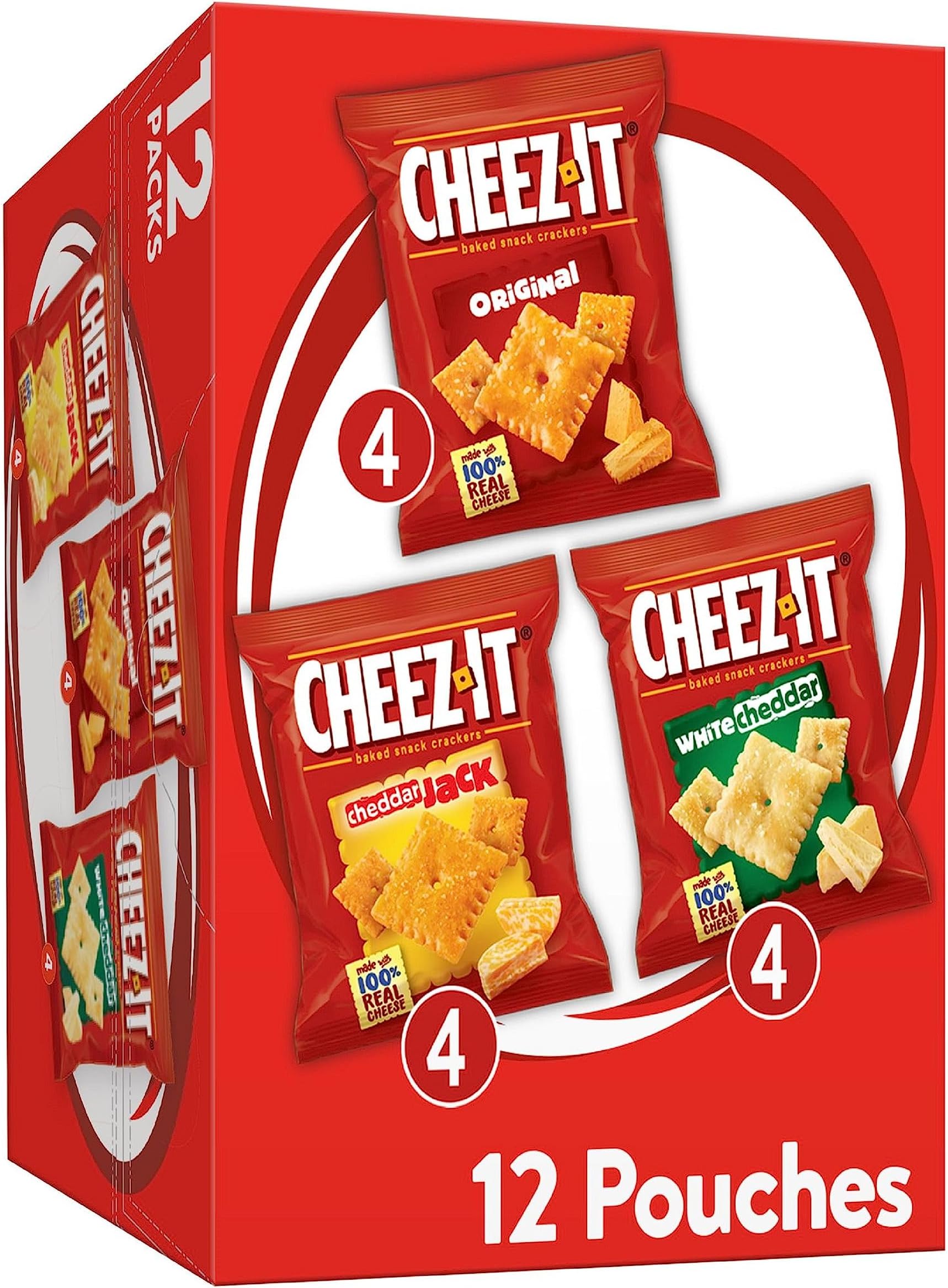 Amazon.com: Cheez-It Cheese Crackers, Baked Snack Crackers, Office and ...