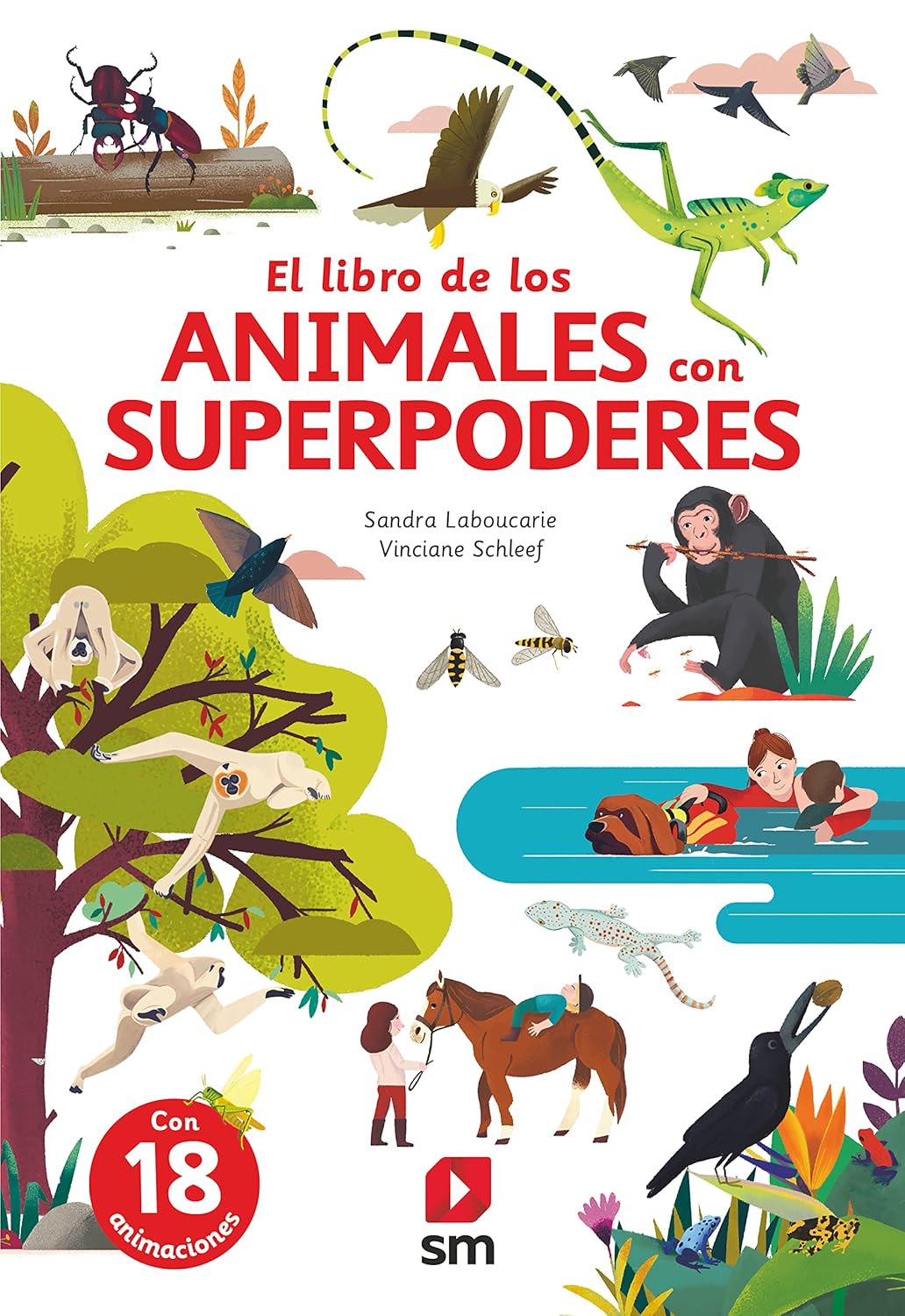Amazon.com: El libro de los animales con superpoderes: 9788413922546 ...