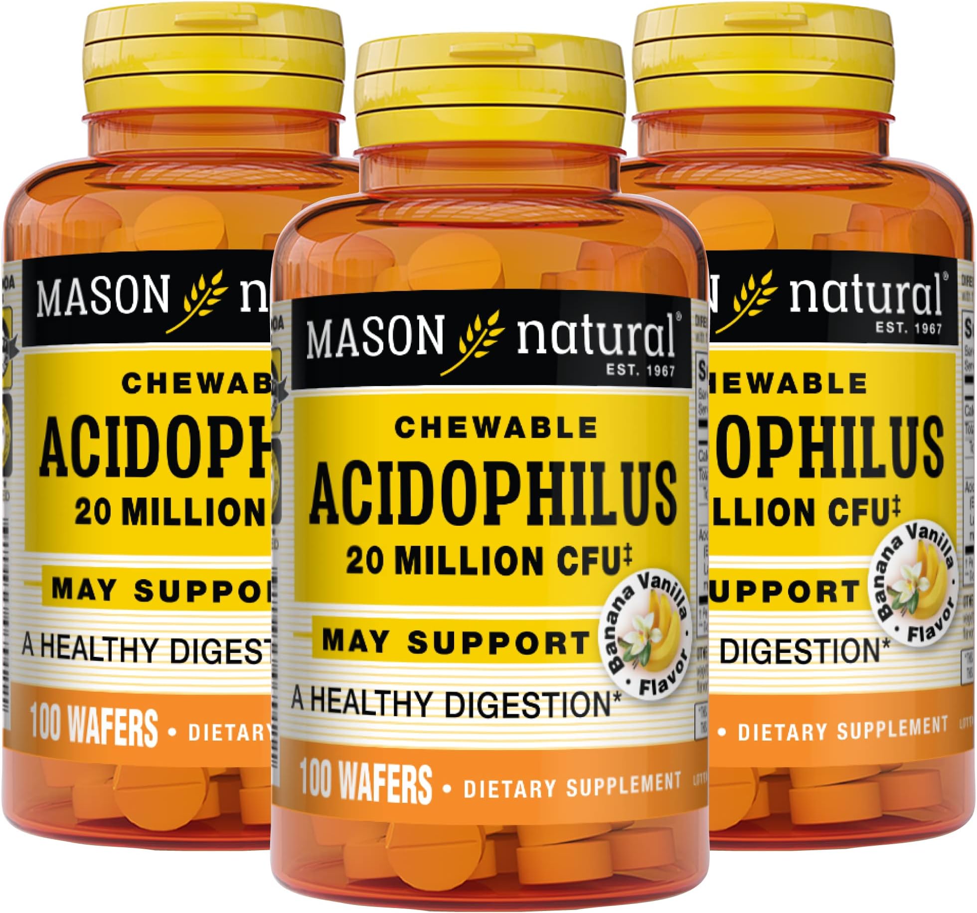 Amazon.com: KAL Acidophilus 500 Million Viable Organisms Probiotic-4 ...