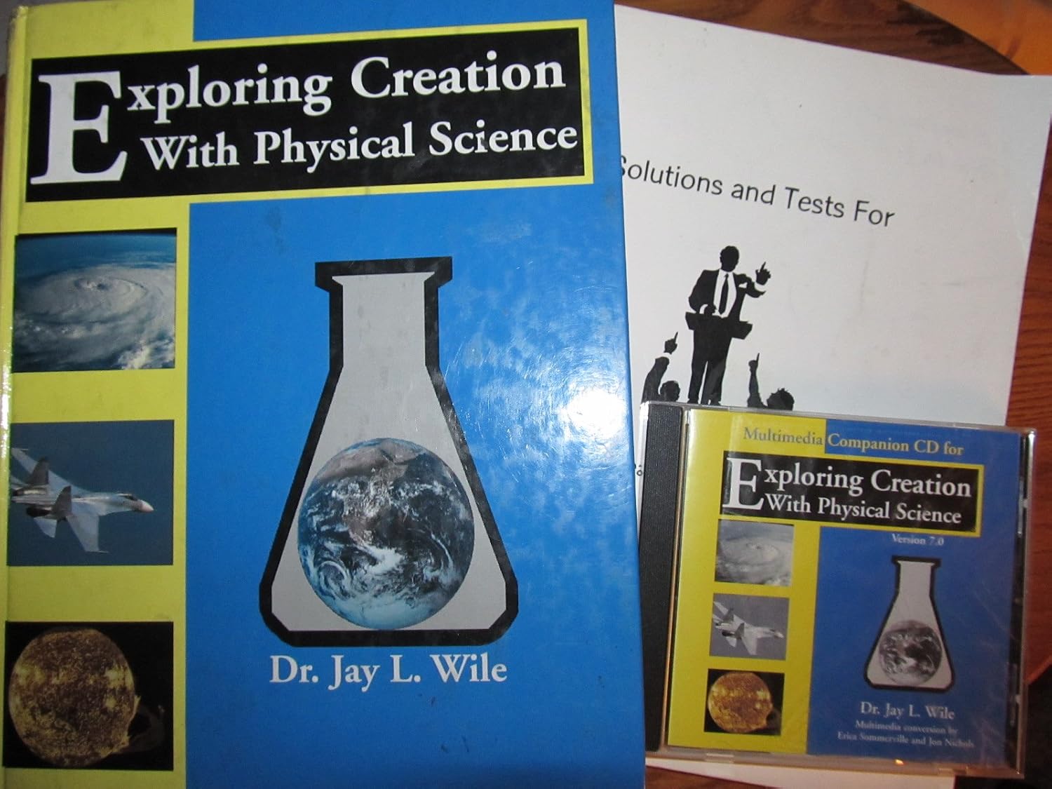 Exploring Creation with Physical Science Textbook, Solutions and Test ...