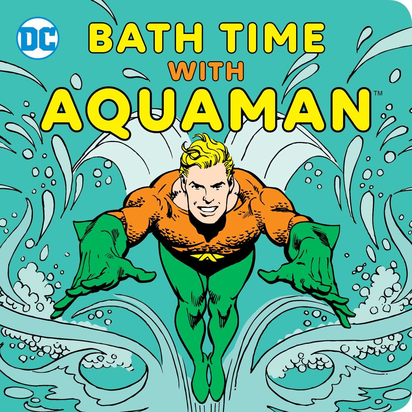Amazon.com: Bath Time with Aquaman (DC Super Heroes): 9781941367599 ...