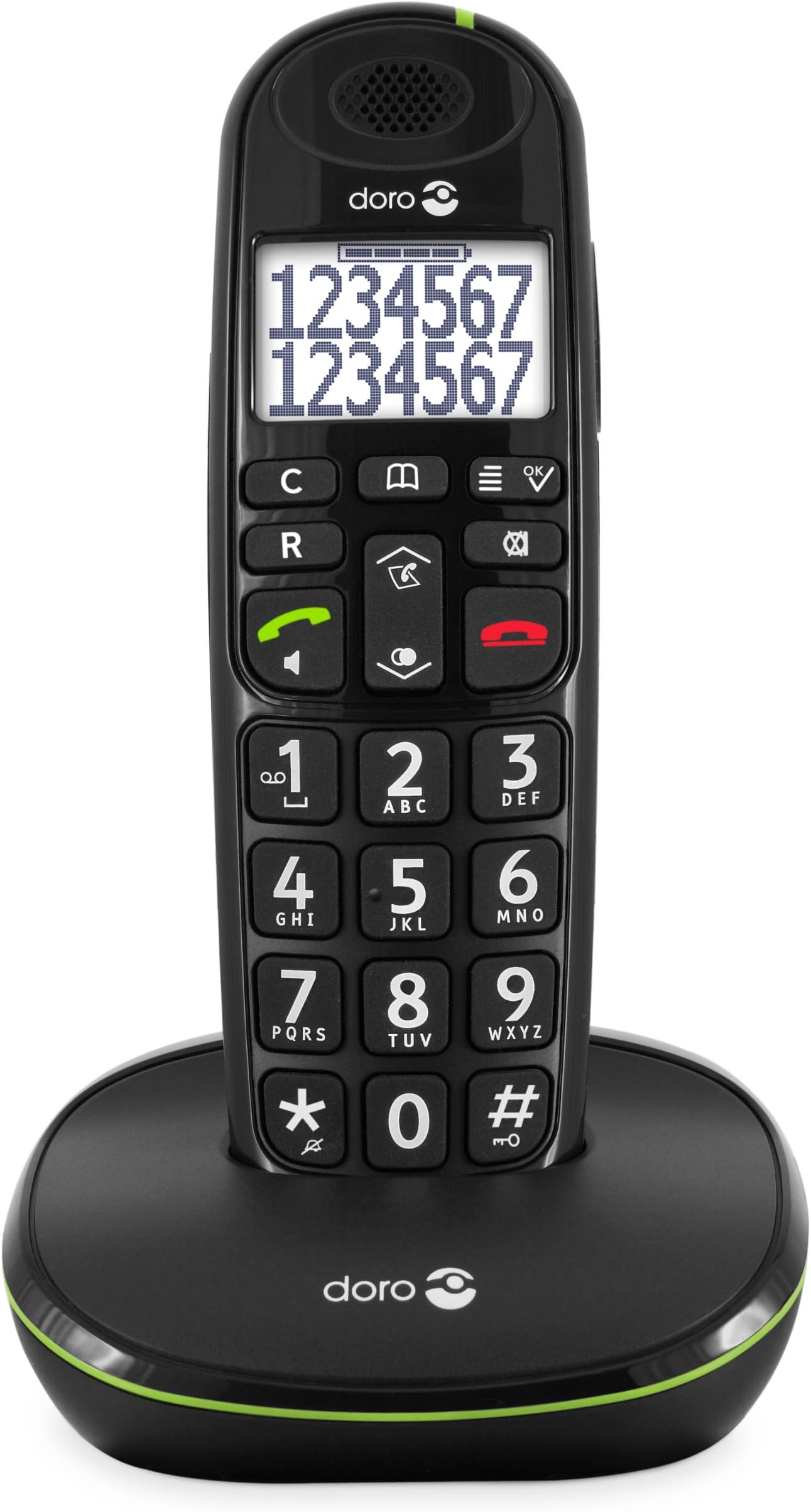 Brondi Amico Home Telefono Cellulare GSM per Anziani con Tasti Grandi ...