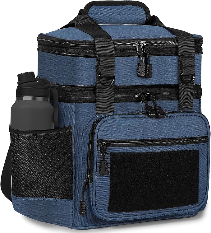 Amazon.com: GLENKEY Tactical Lunch Box Cooler Bag - Expandable ...