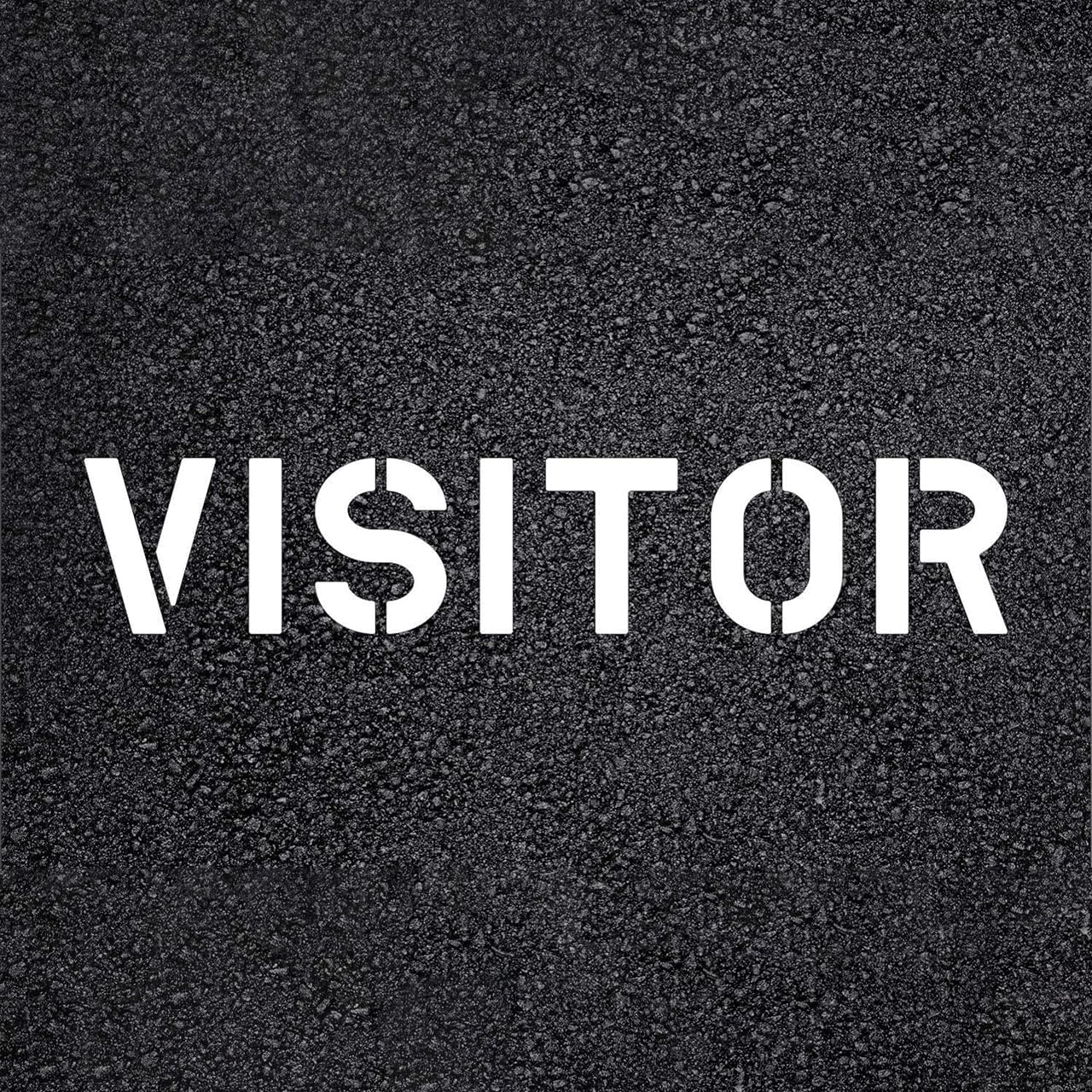 Amazon.com : Visitor Stencil with 10" Letters Flexible and Reusable ...