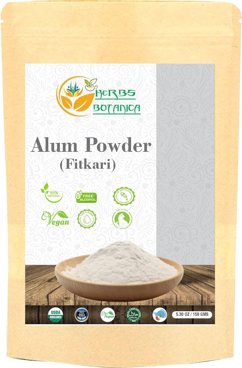 Potassium Alum Powder Pure Granulated Fitkari for Skin, Canker Sores, Alumbre en Polvo, Flowers ...